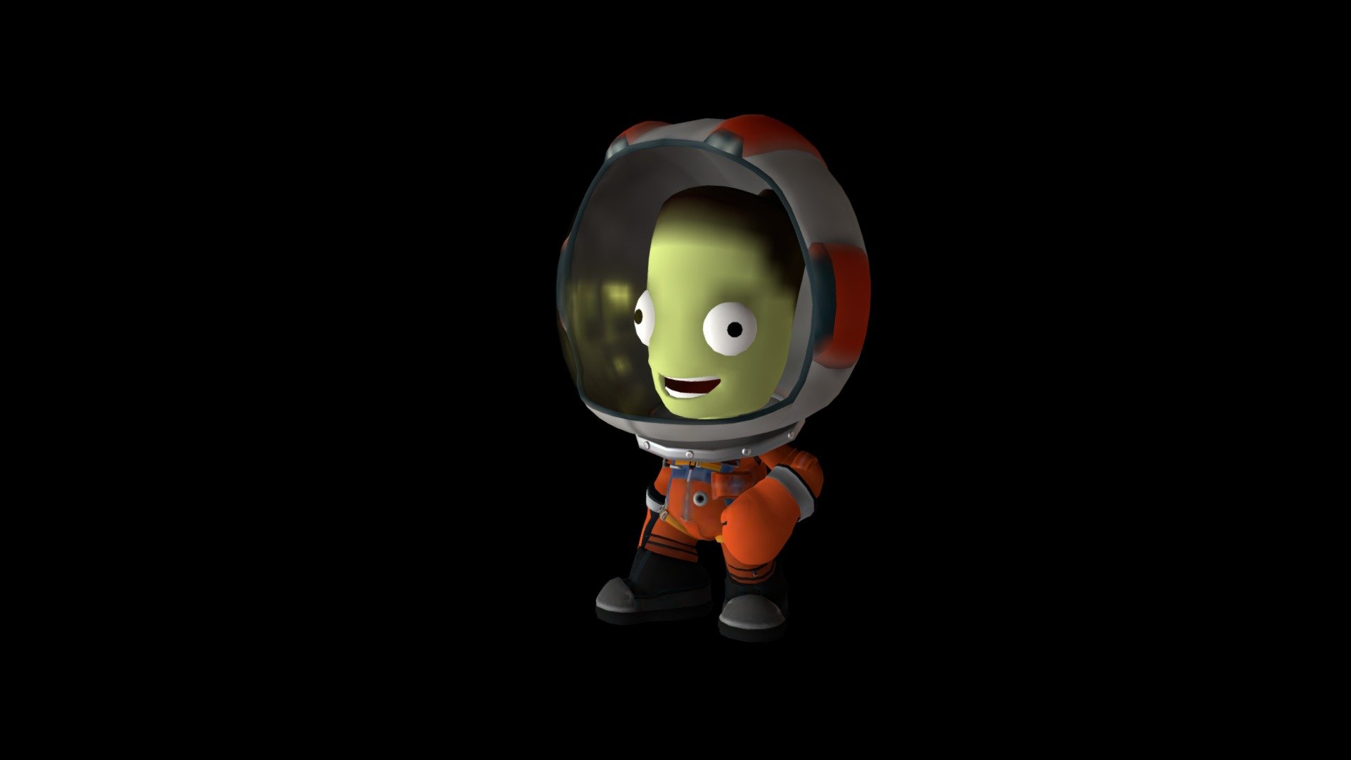 Kerbal Launch Suit - 3D model by Dan R. Paulsen (@danrpaulsen) [bfb6161 ...