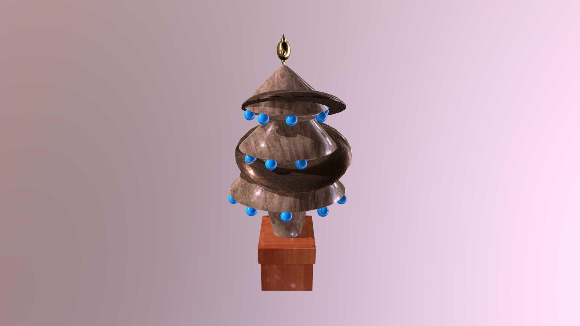 Christmas Tree Finished UV - FBX - 3D model by DevilsHusky [bfbb024 ...