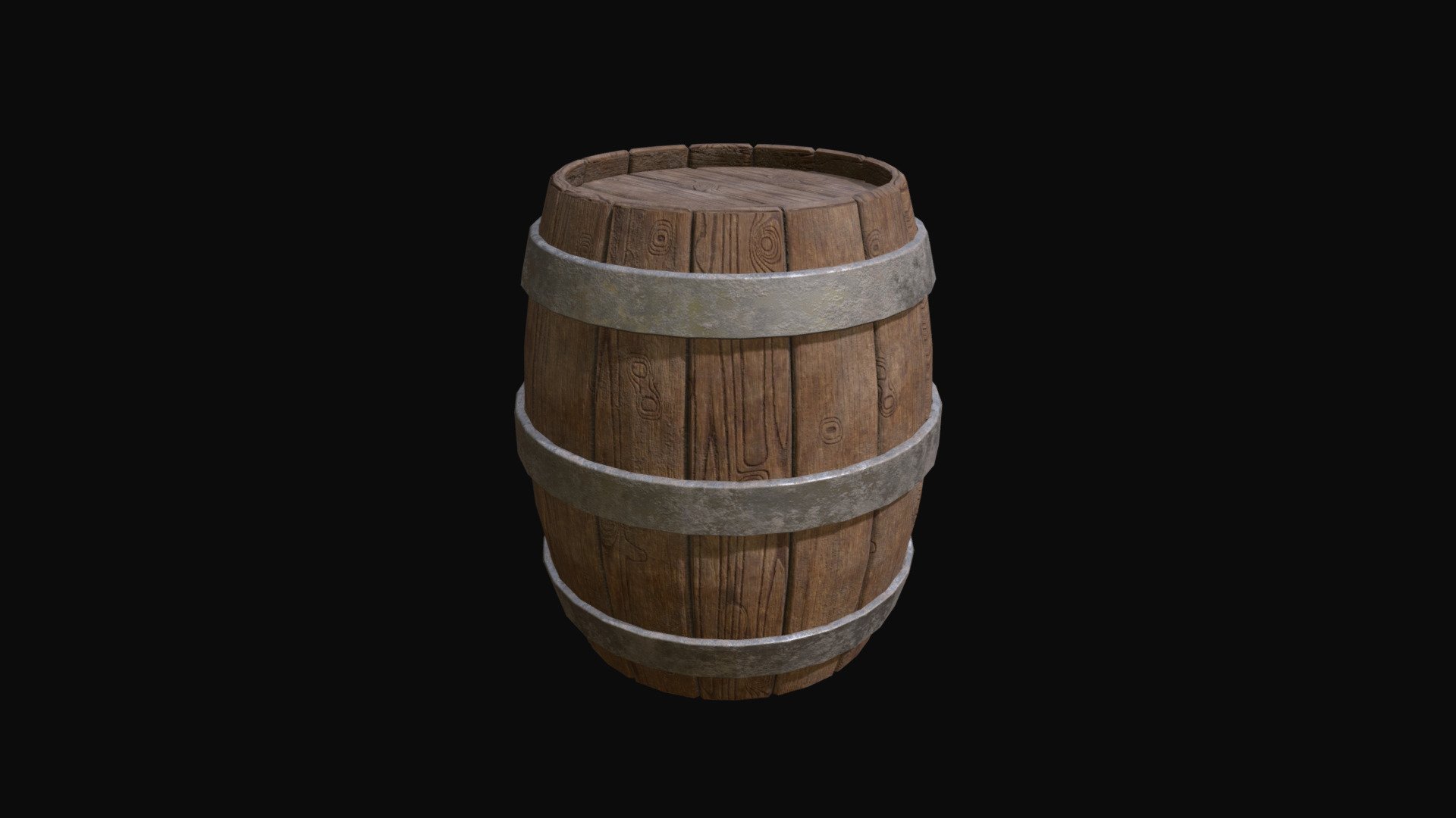Barrel - 3D model by Emma Elliott (@emmaelliott) [bfbb655] - Sketchfab