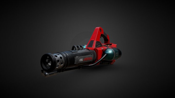 Flamethrower 3D models - Sketchfab
