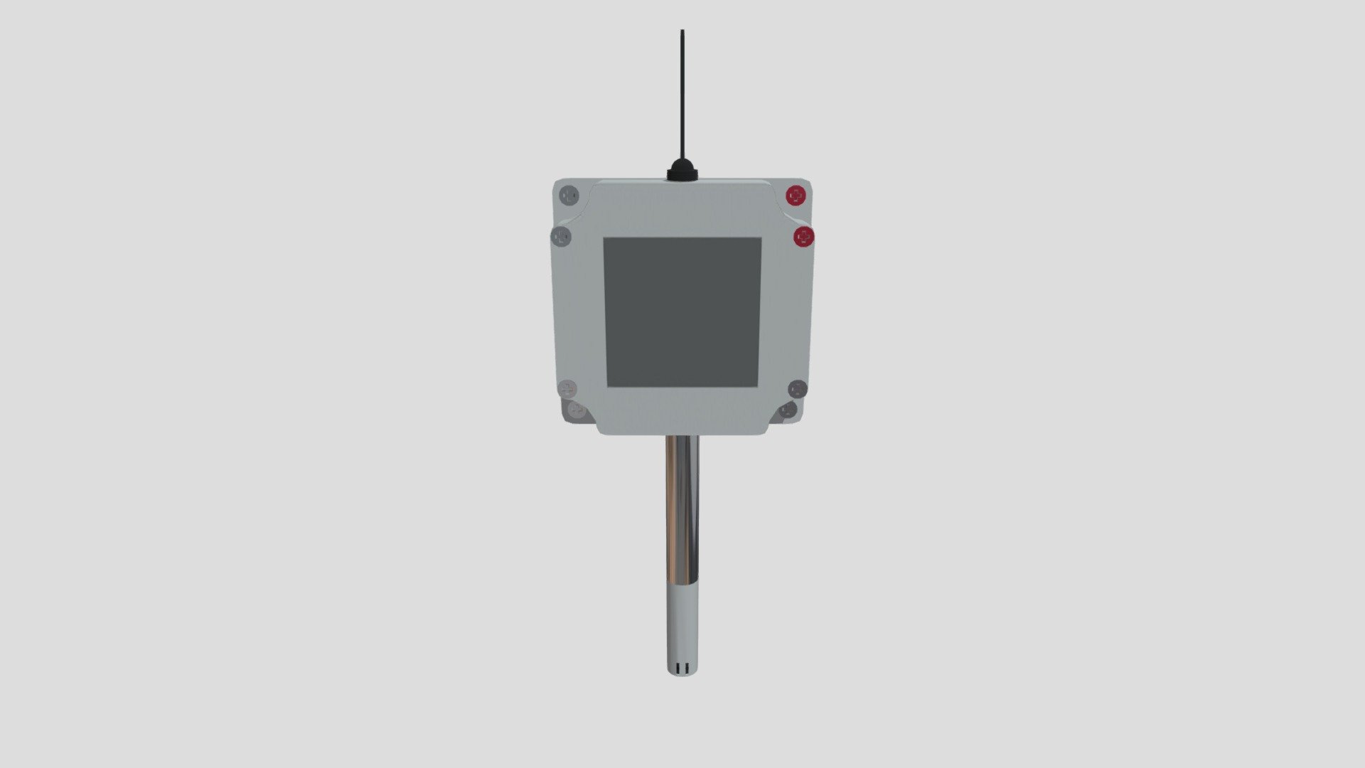 [LowPoly]temperature_humidity_outputunit - 3D model by nolose ...