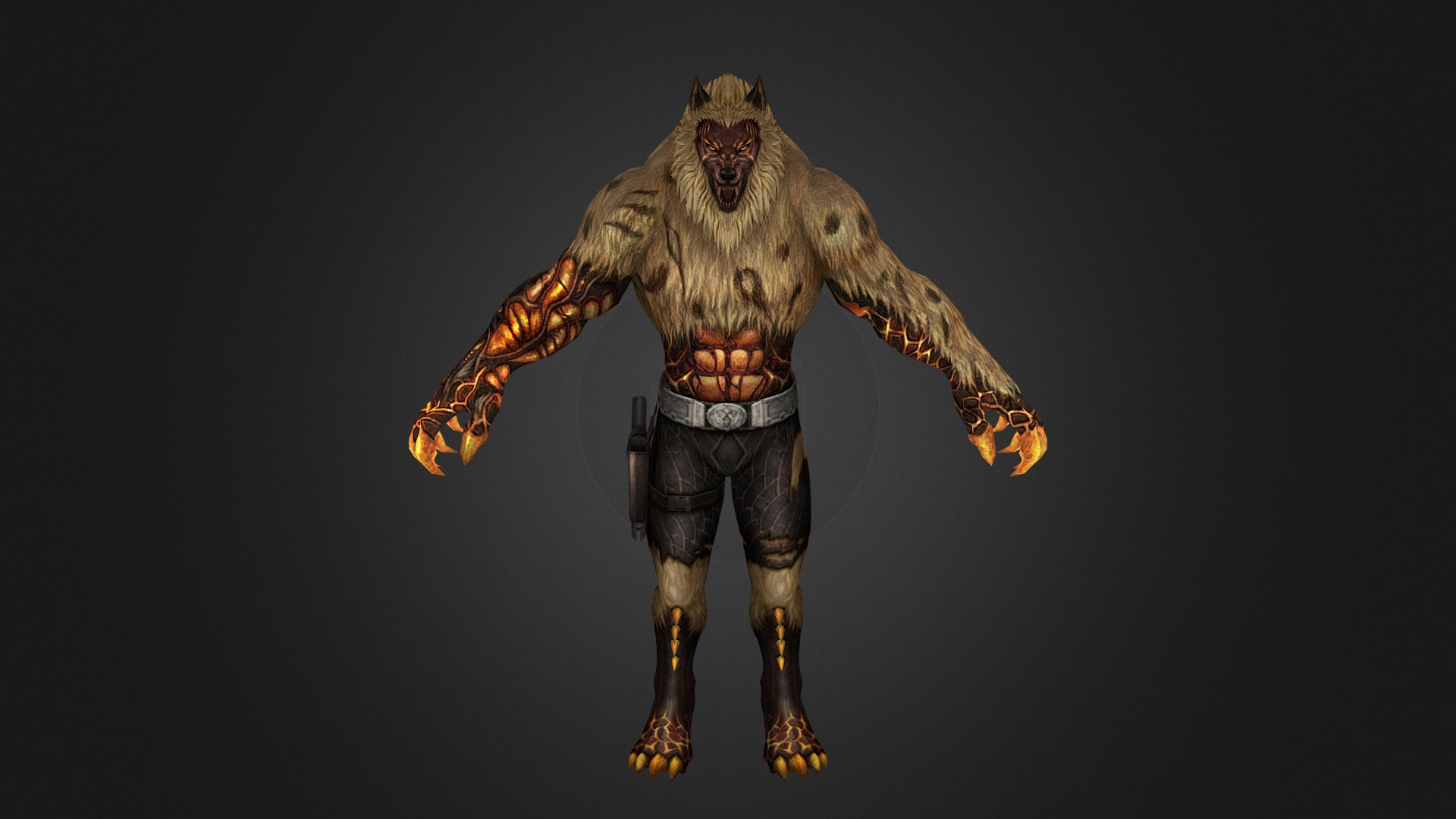 Bane Wolf - 3D model by Dimac [bfc18de] - Sketchfab