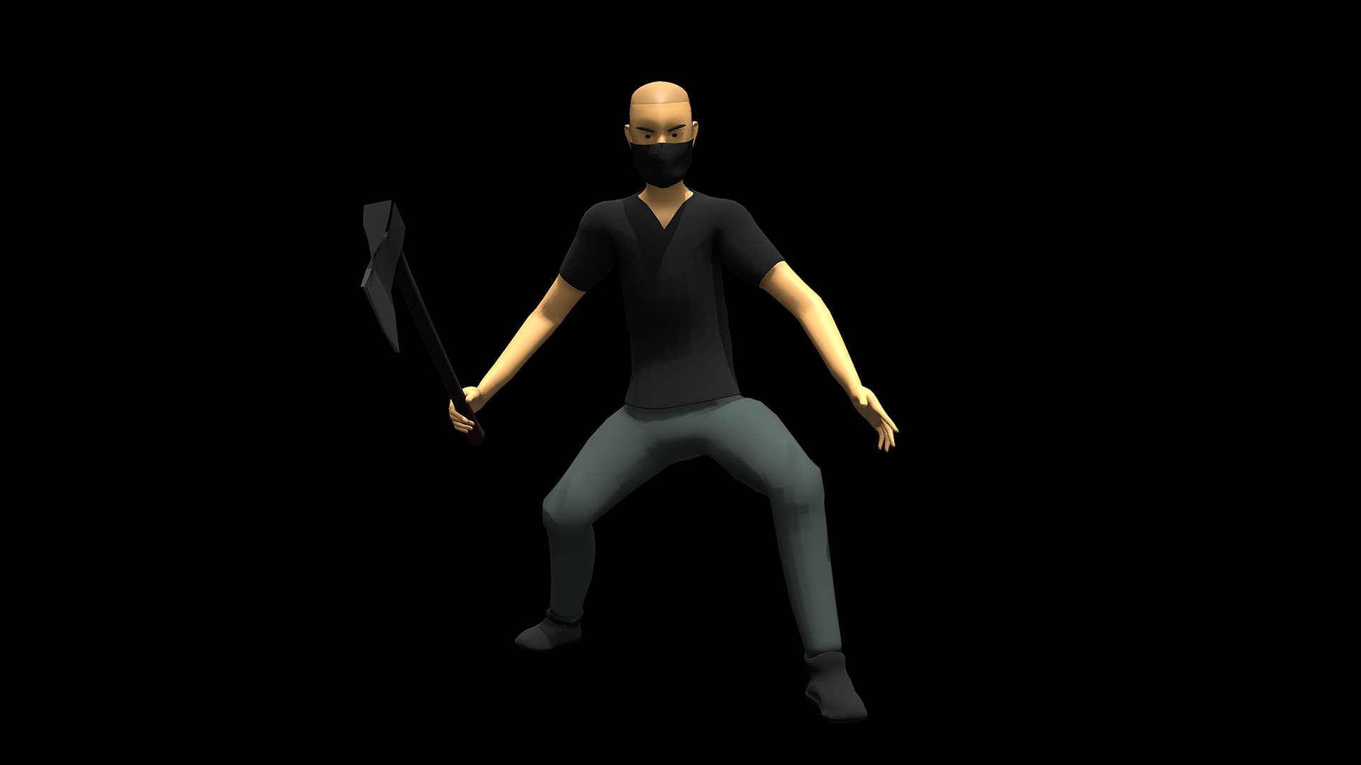 Crazy Dude - Buy Royalty Free 3D model by Ikon XR (@ikonxr) [bfc5802 ...
