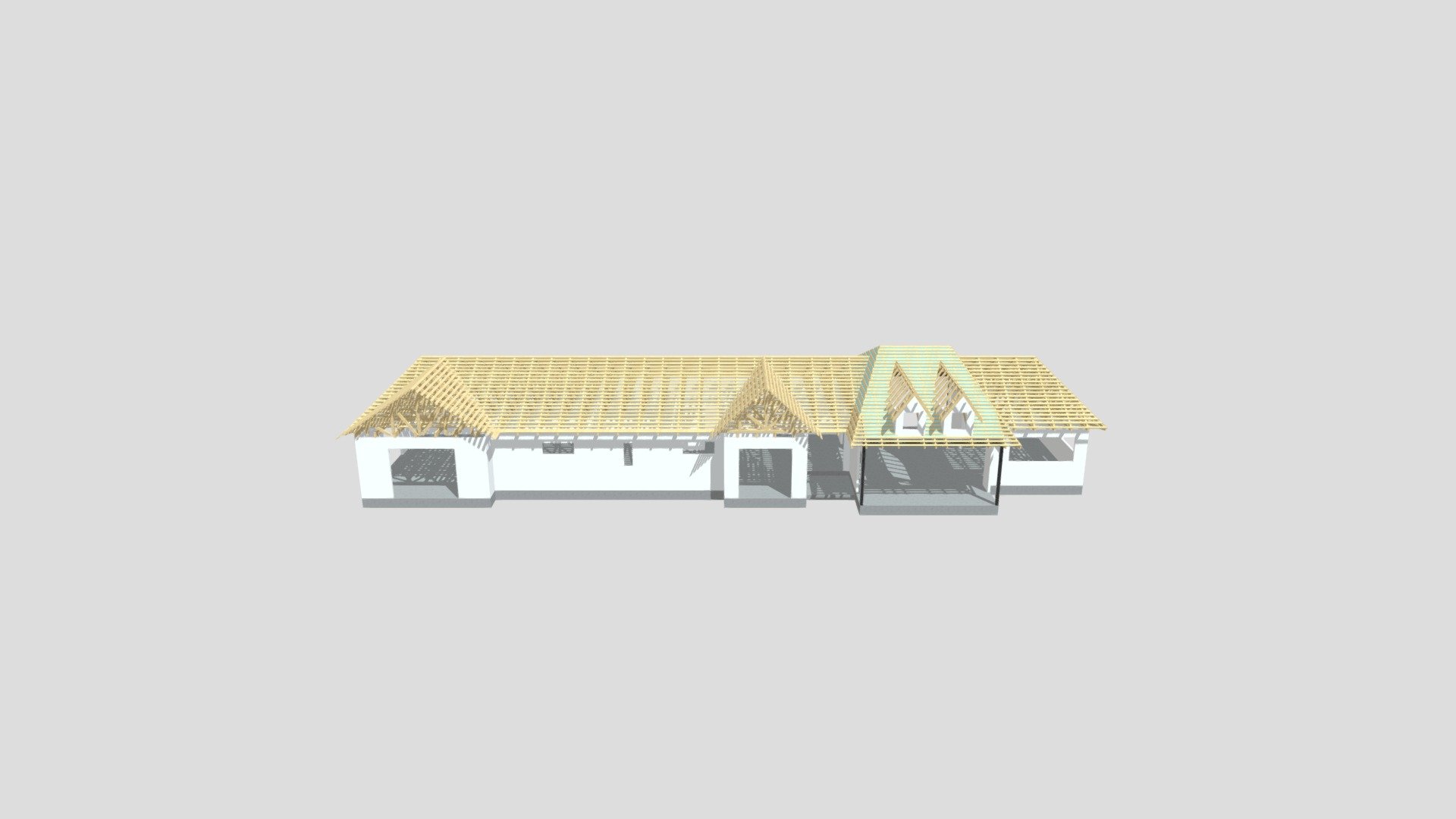 TECHO QUICHARCO 205m2 2 - 3D model by casasvichuquen [bfc5b8b] - Sketchfab