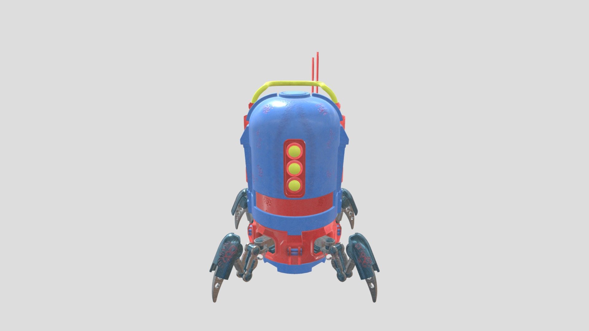Robot - 3D model by C_Gibby14 [bfc6523] - Sketchfab