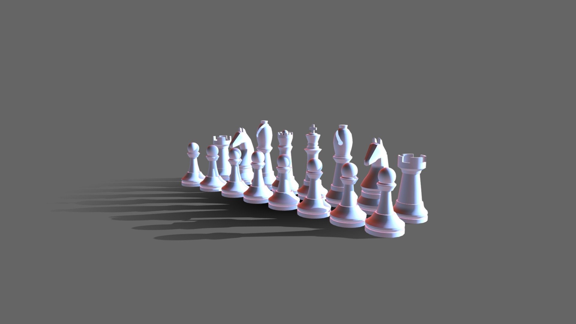 Chess Pieces - 3D model by KreativeKev (@SimsKevin) [bfc73c3] - Sketchfab