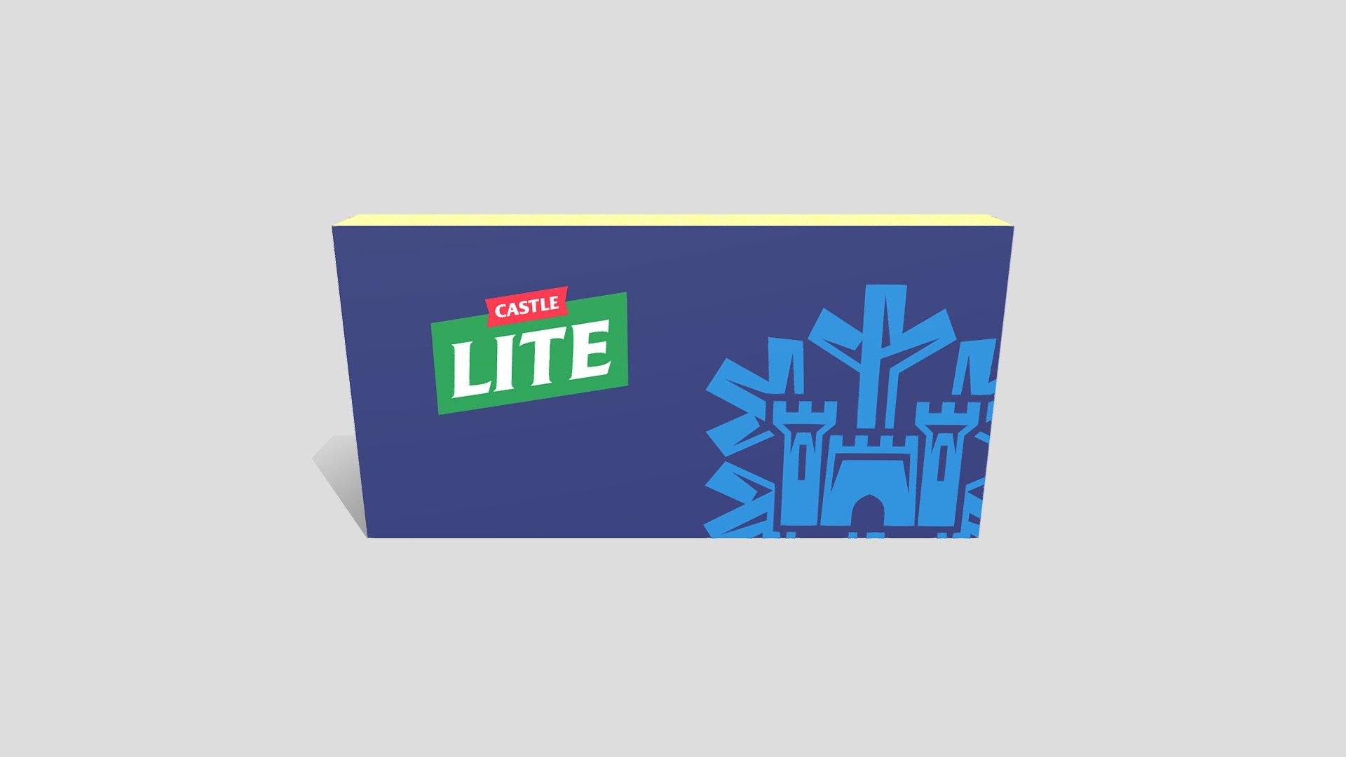 Castle Lite Media Wall - 3D model by Franky Monyatsi (@frankysydney ...