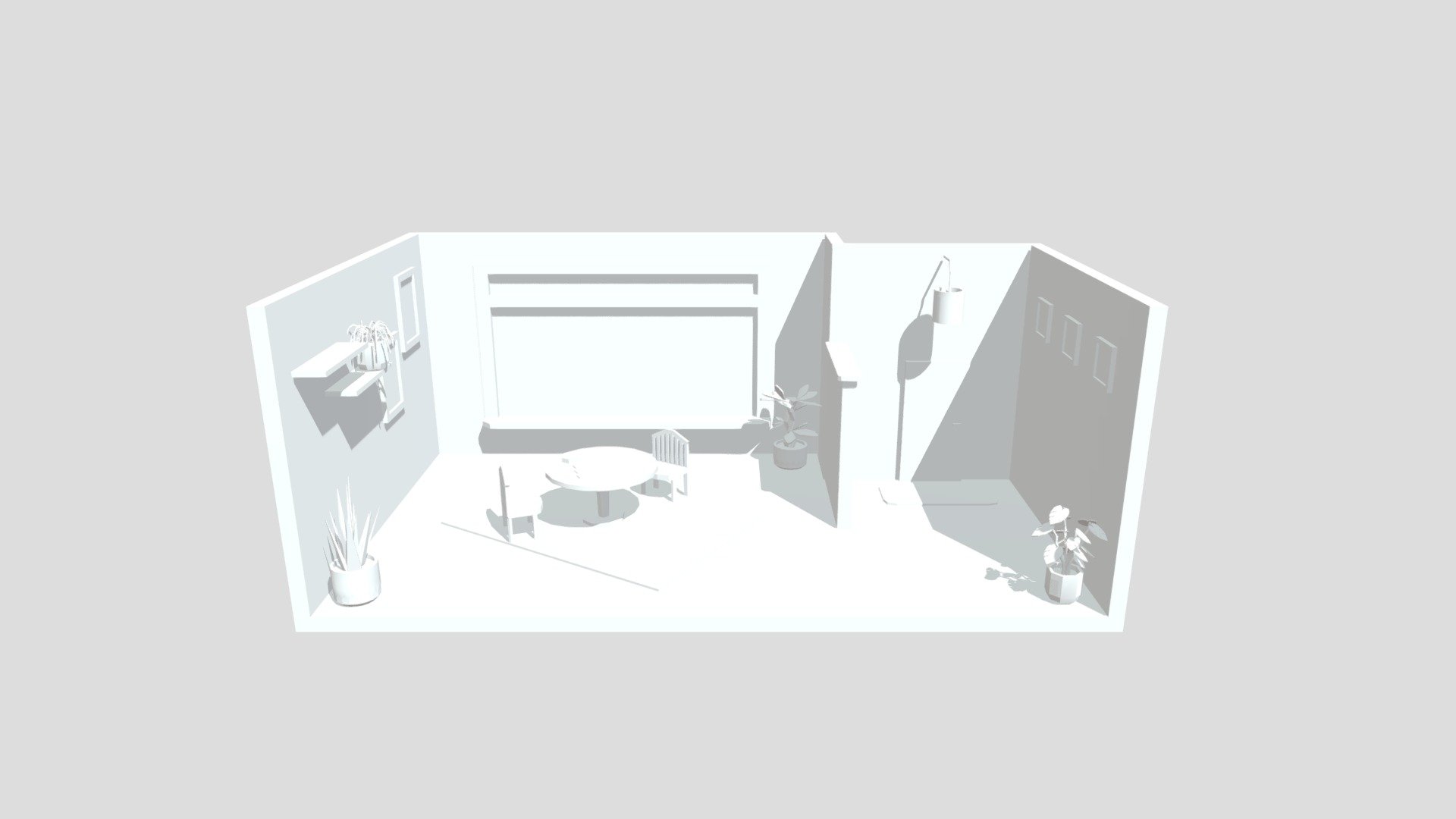 psychic room model - 3D model by Carla C.Chappell (@kiribii) [bfca3b1 ...