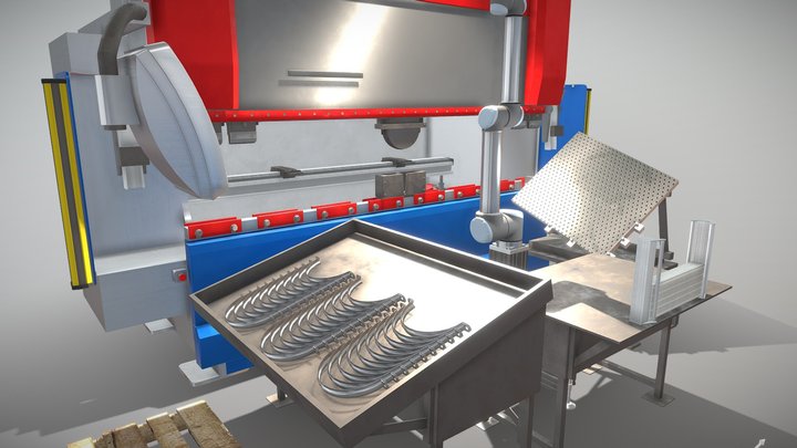 Presse 3D models - Sketchfab
