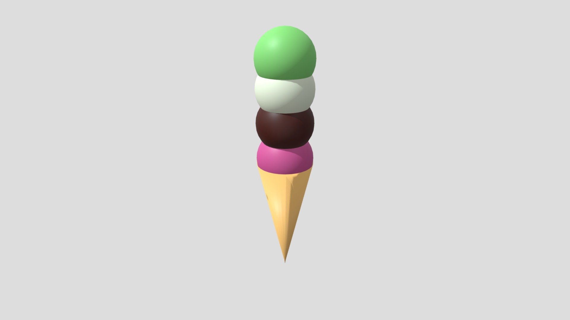 ice cream - Download Free 3D model by timmy (@timislav845455) [bfcb293] - Sketchfab