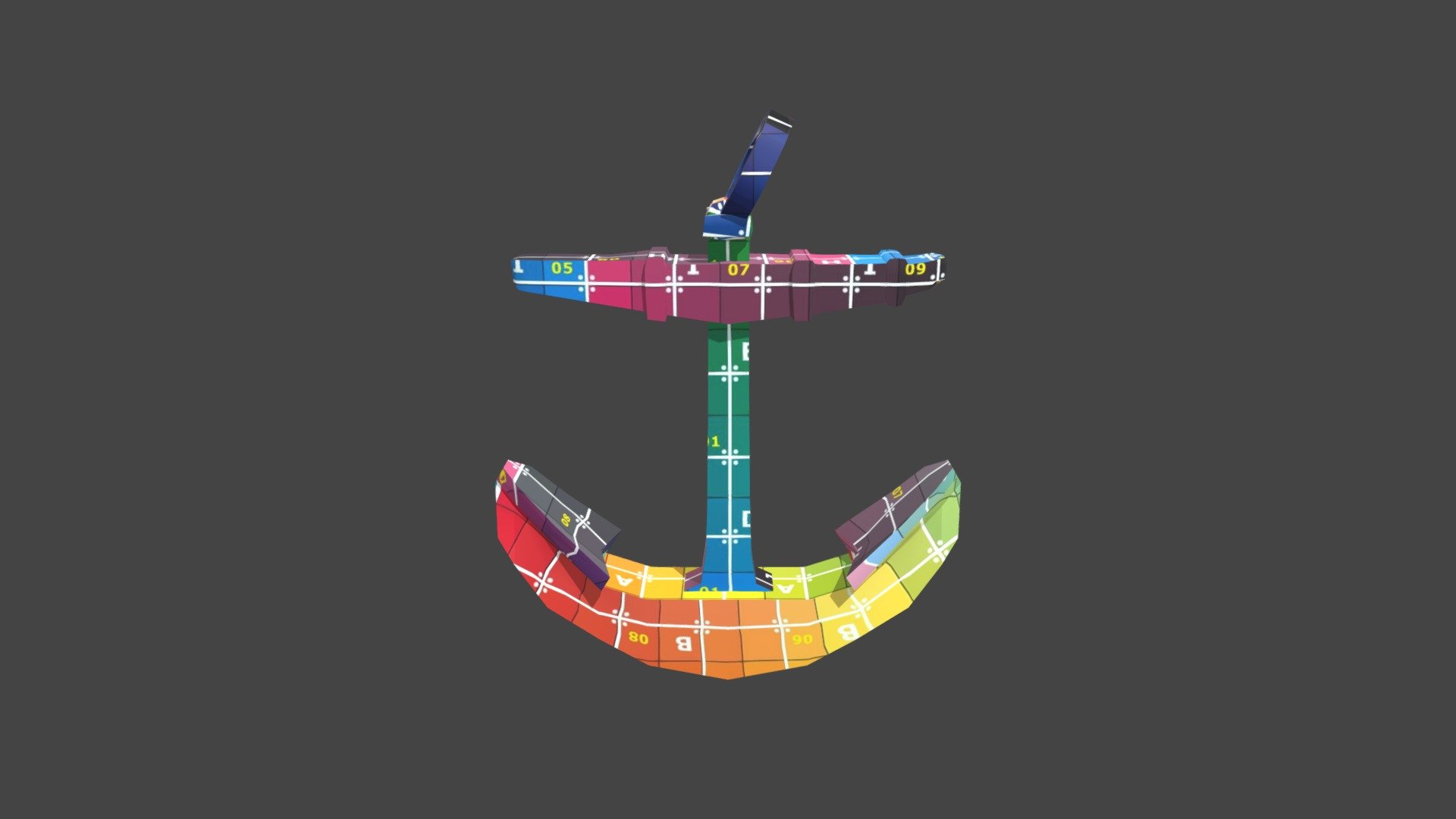 Anchor Low Poly - Download Free 3D model by KRB3AST [bfcb61b] - Sketchfab
