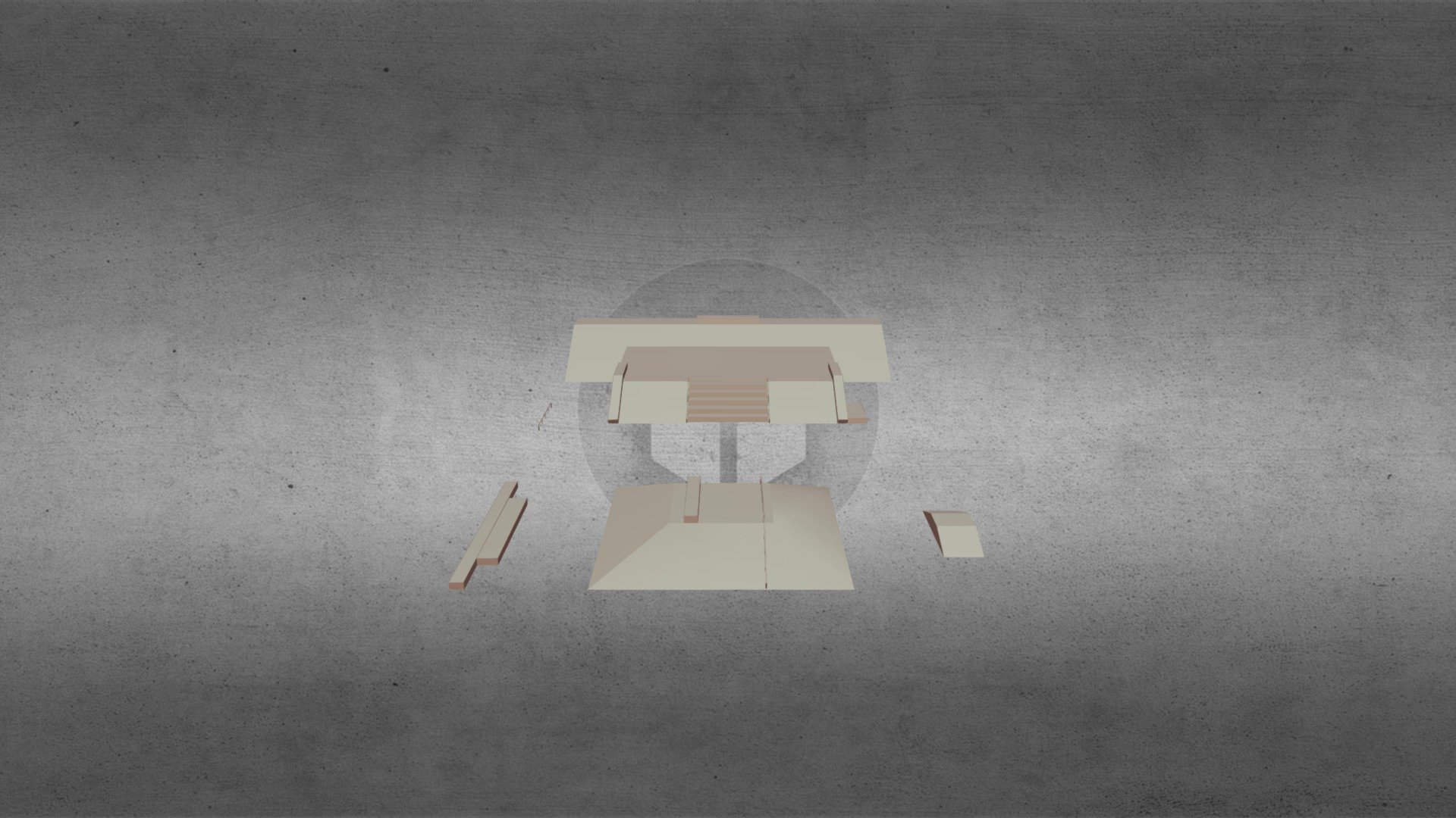 Skatepark - Download Free 3D model by rcastillodev [bfcc2a4] - Sketchfab