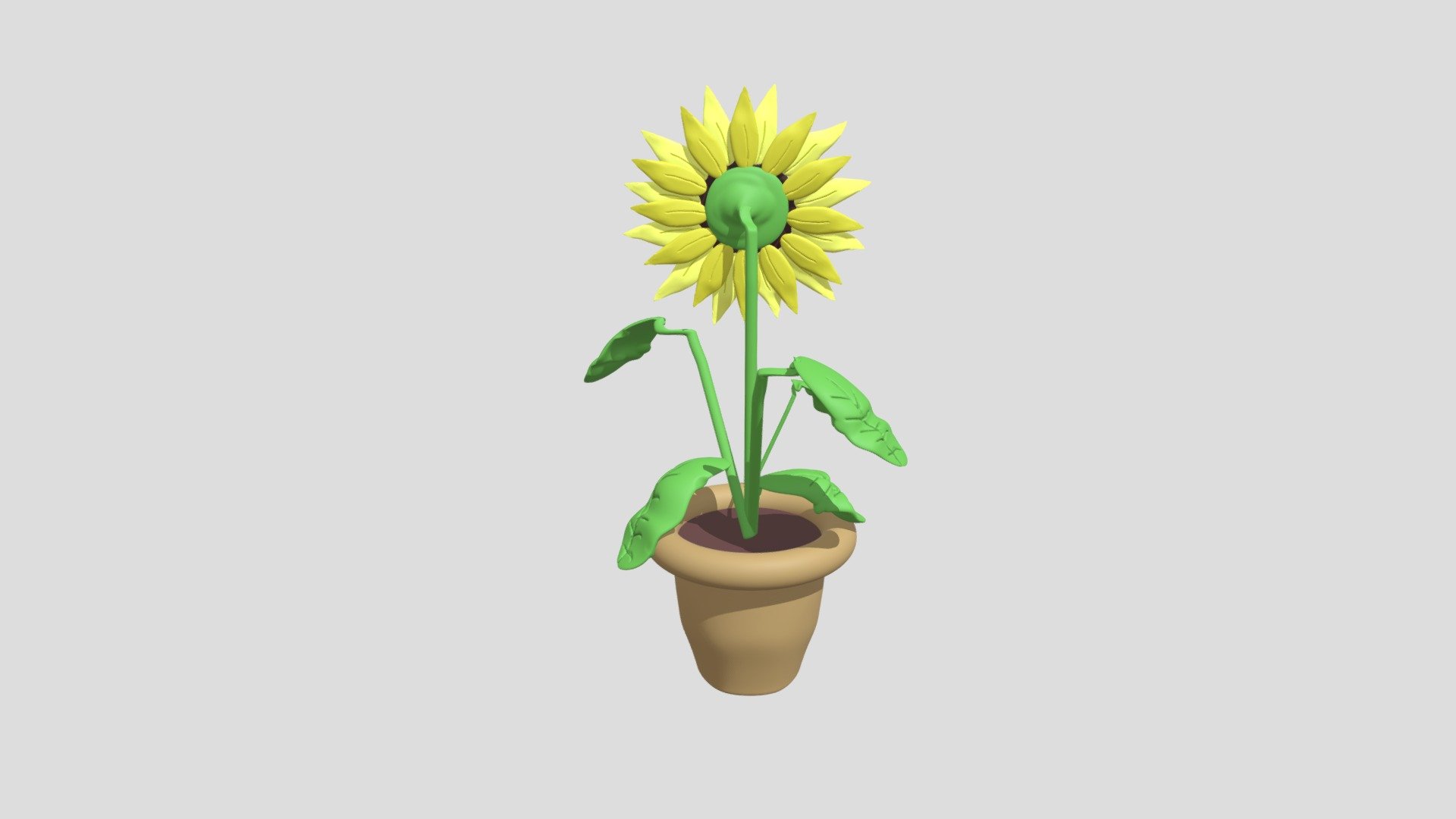 Sunflower - Download Free 3D model by Snowwiyy [bfcc370] - Sketchfab