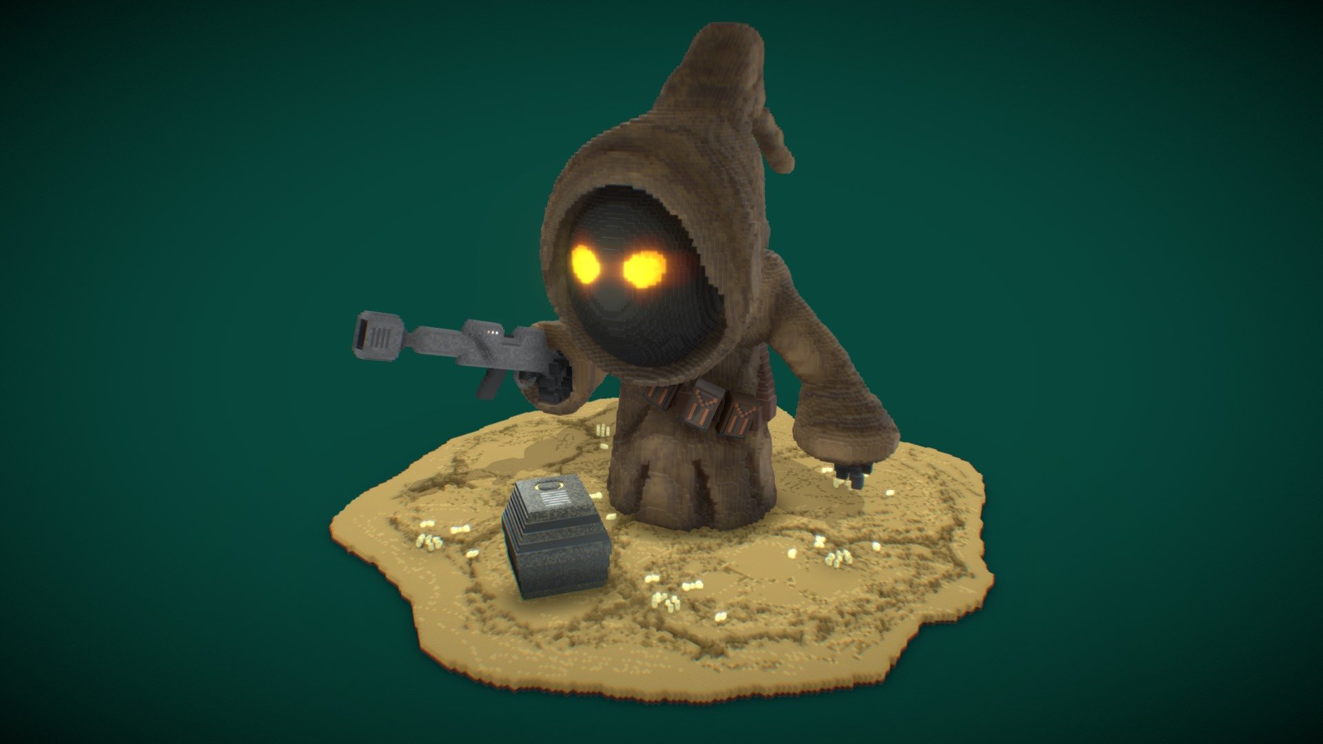 Jawa - Download Free 3D model by Adrian Andreca (@ndreca) [bfce135 ...
