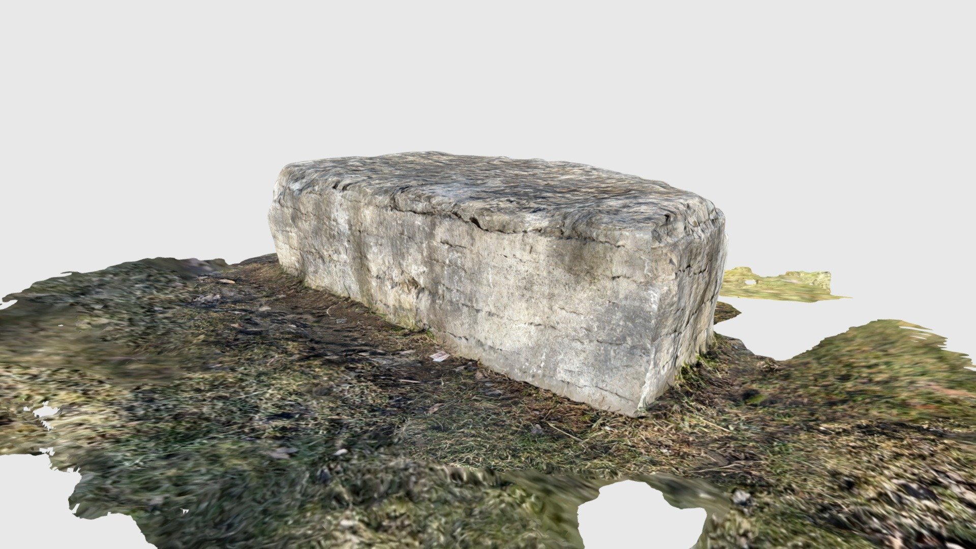 Limestone boulder end of wilket creek - Download Free 3D model by UTSC ...