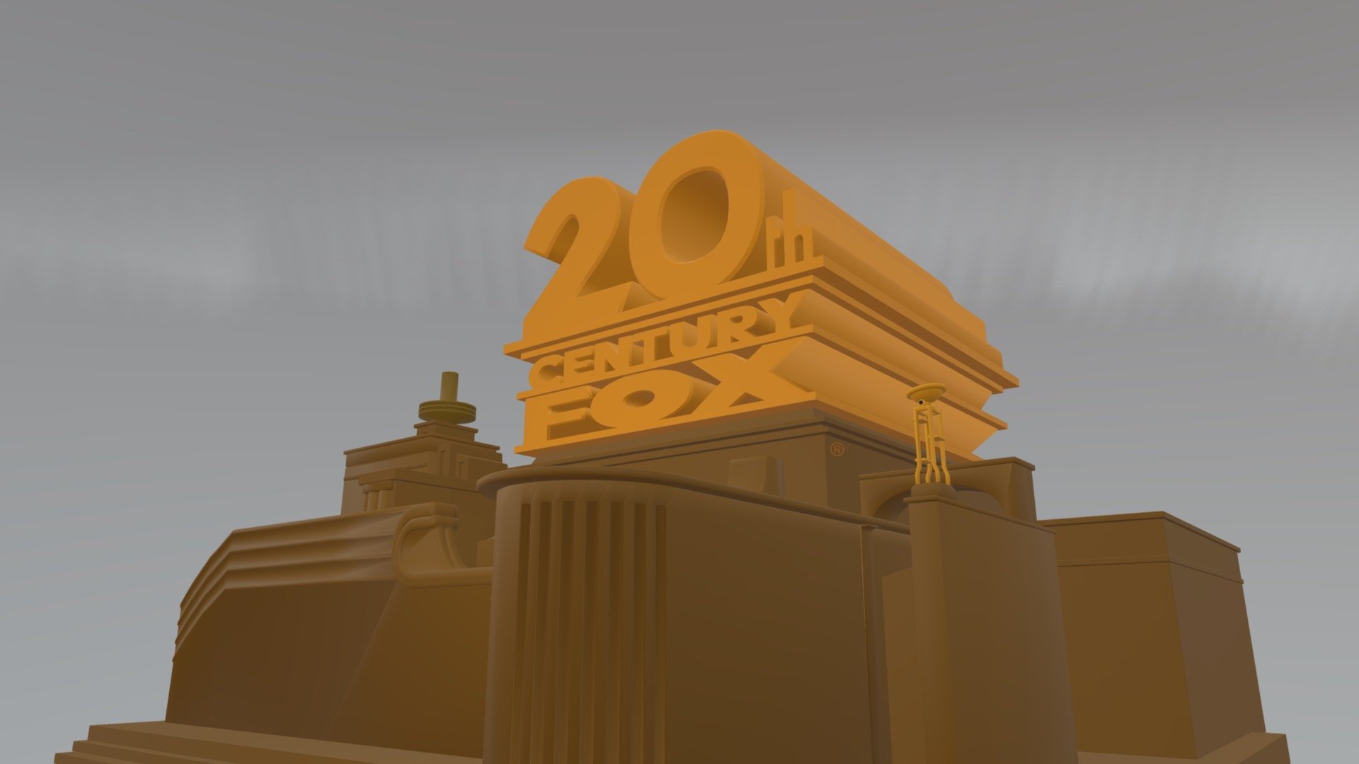 20th Century Fox Logo - Download Free 3D model by David Andjelkovic (@davidandjelkovic) [bfd067a ...