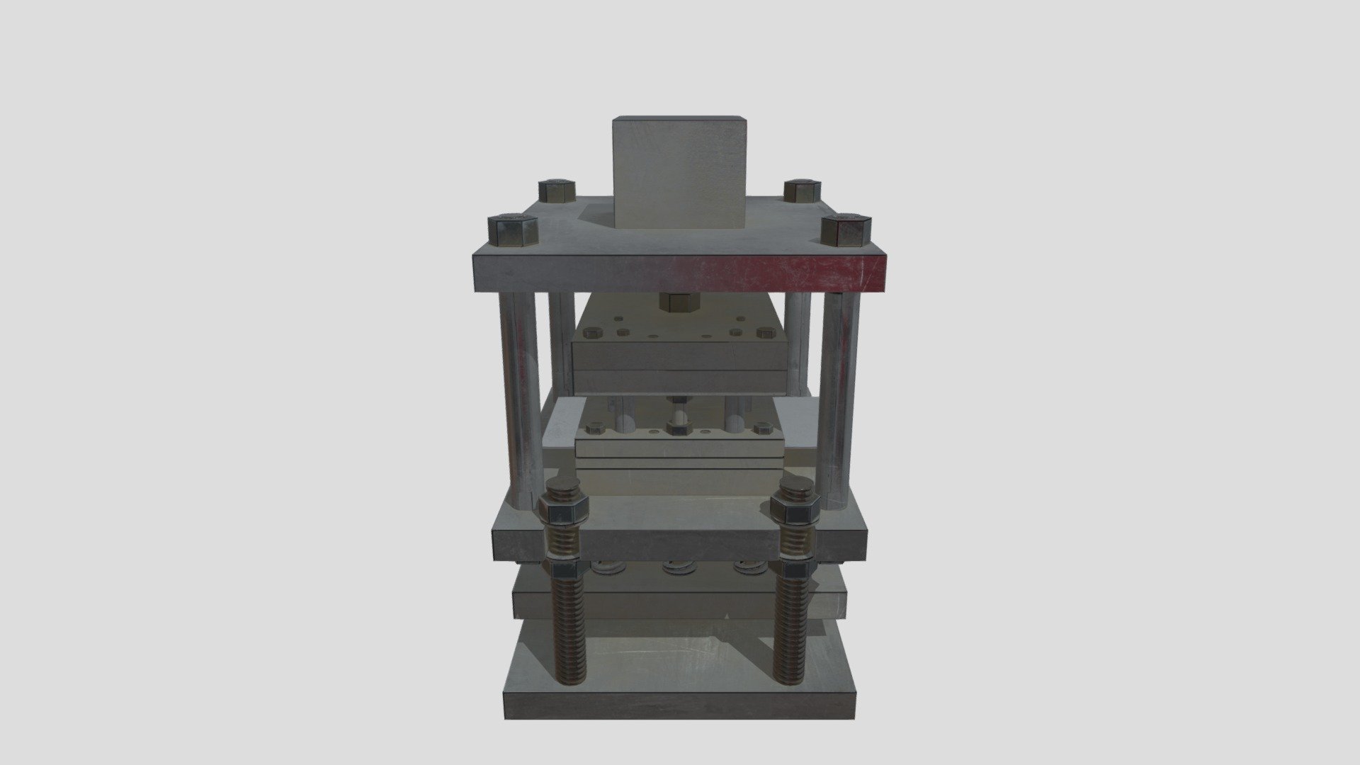 TSTC Die Press - 3D model by wchicks [bfd1fa3] - Sketchfab