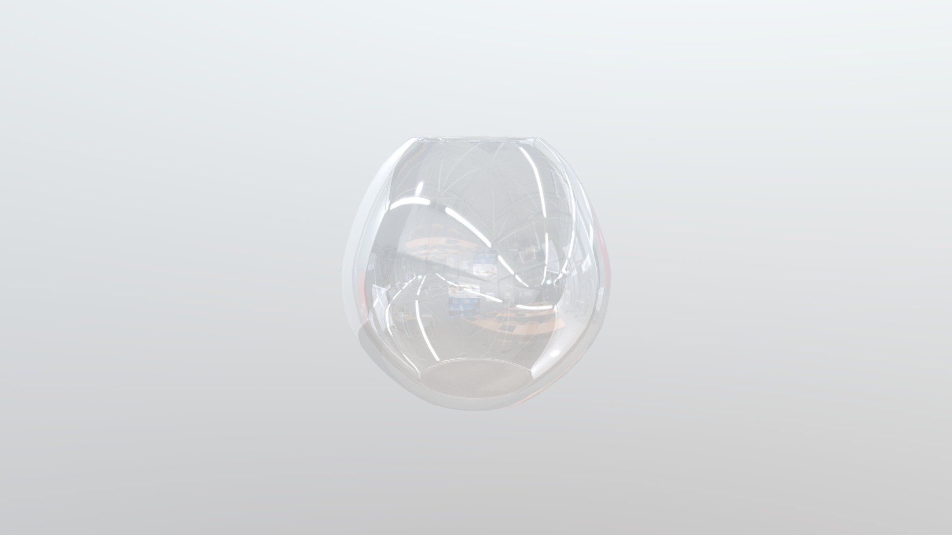 Tinted Glass Vase - Buy Royalty Free 3D model by interior model ...