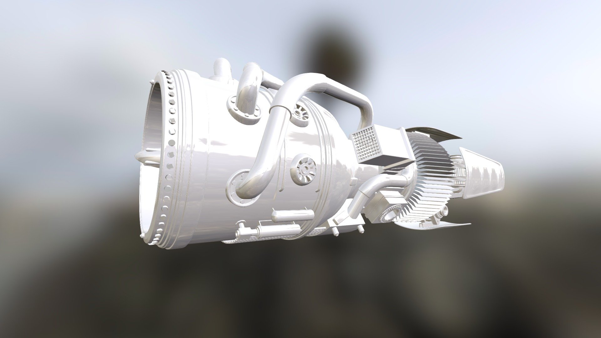 plane engine - 3D model by ahirsanjay111 [bfd36f1] - Sketchfab
