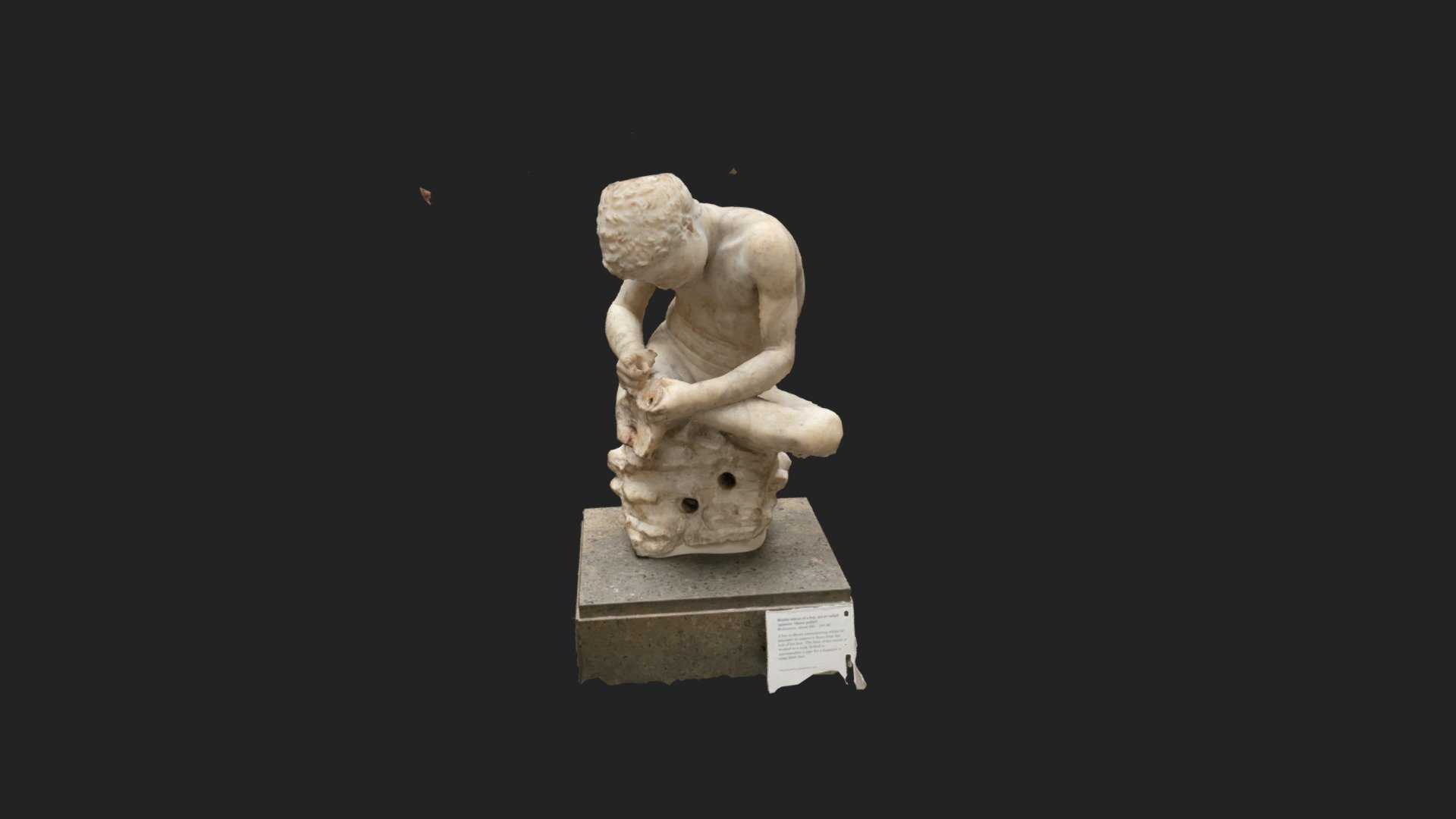 Scan of statue in British Museum - Download Free 3D model by carl201010 ...