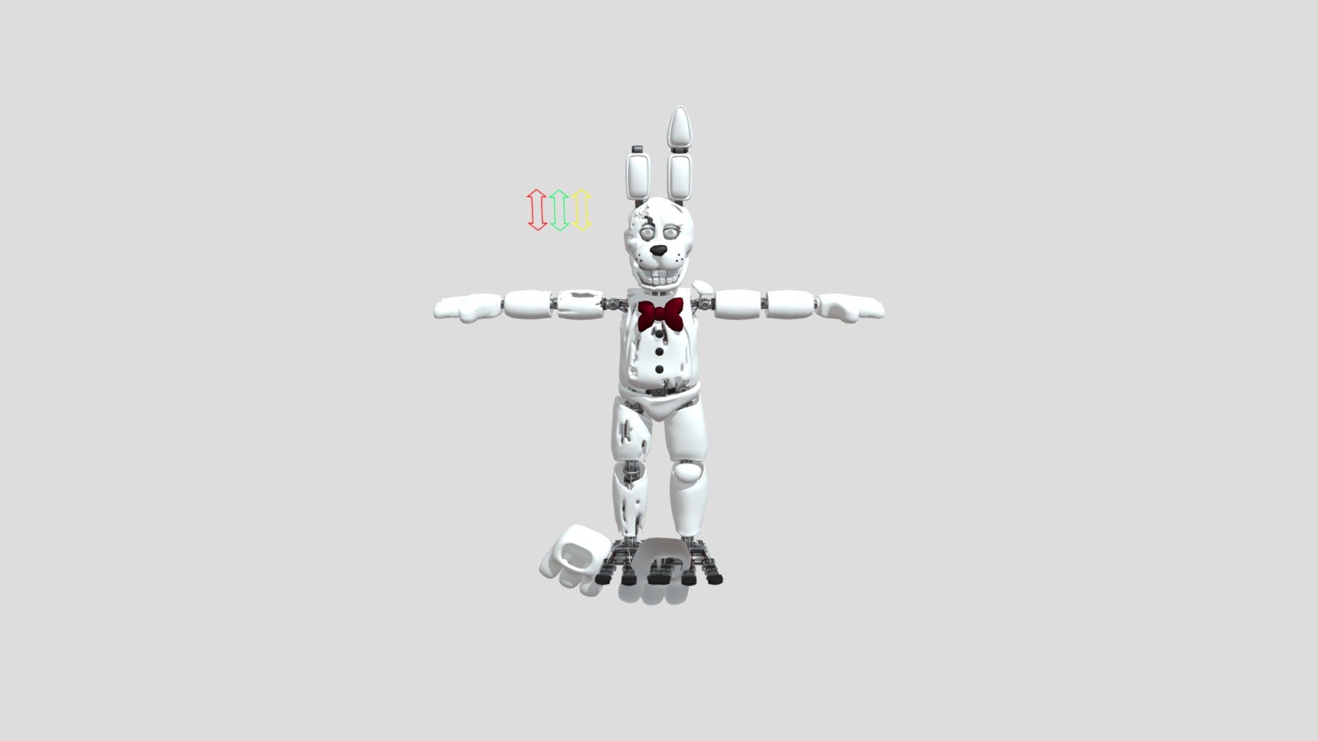 Withered Yellow Bunny - Download Free 3D model by KozlovIII [bfd81fe ...