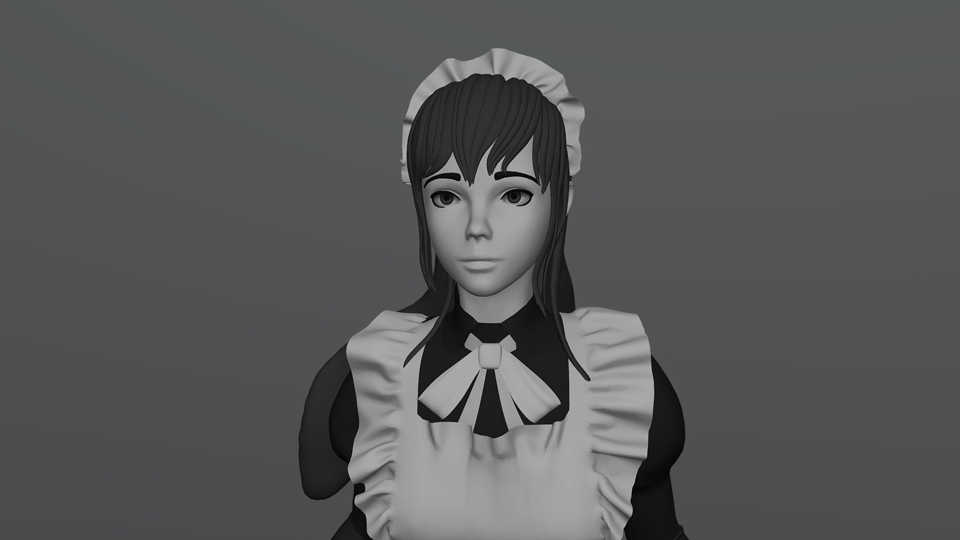 Maid - 3D model by KagurAru (@KagurAru564) [bfd8209] - Sketchfab