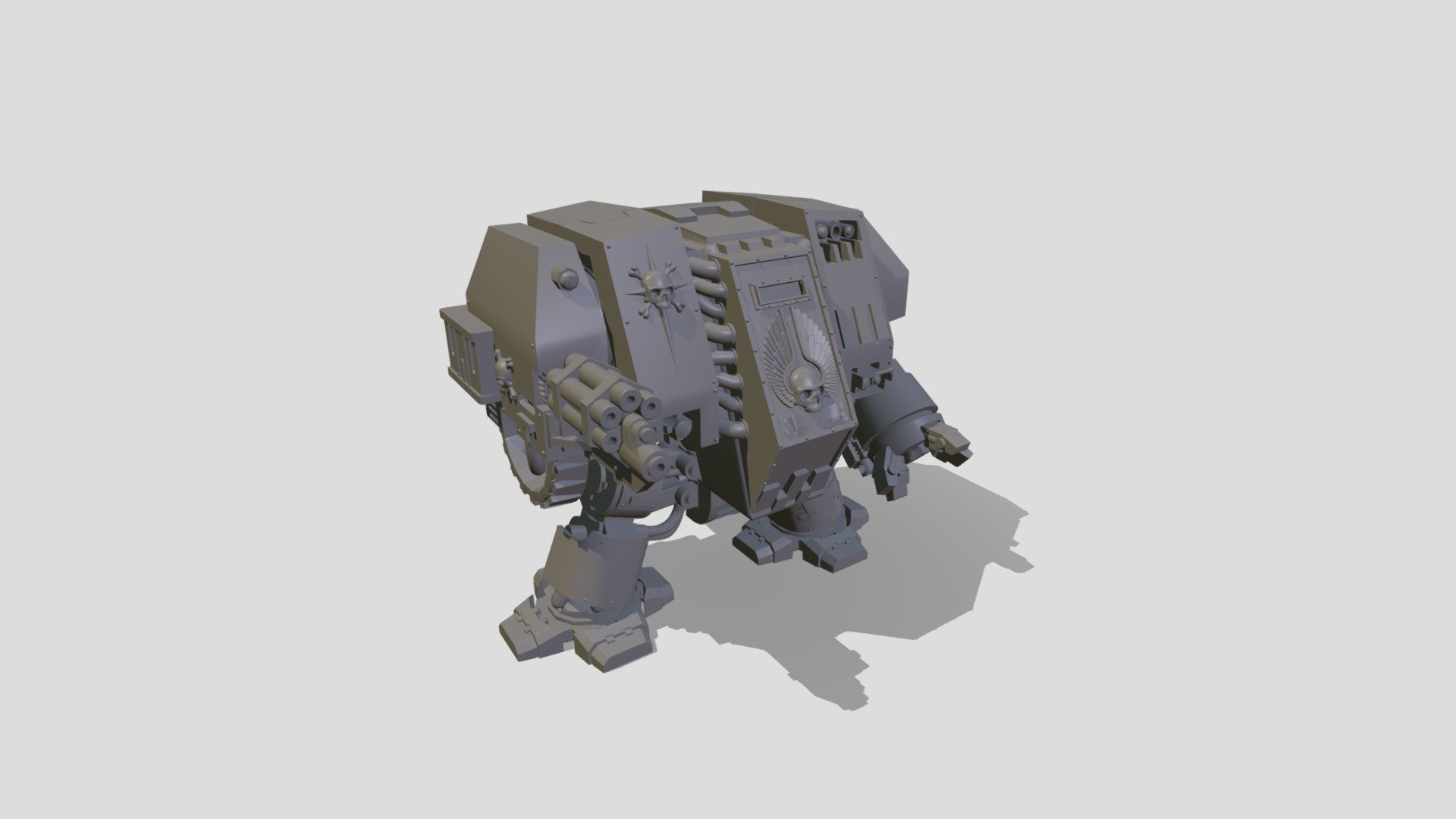 Dreadnought - 3D model by Yann Wissang (@yannoch) [bfd82b0] - Sketchfab