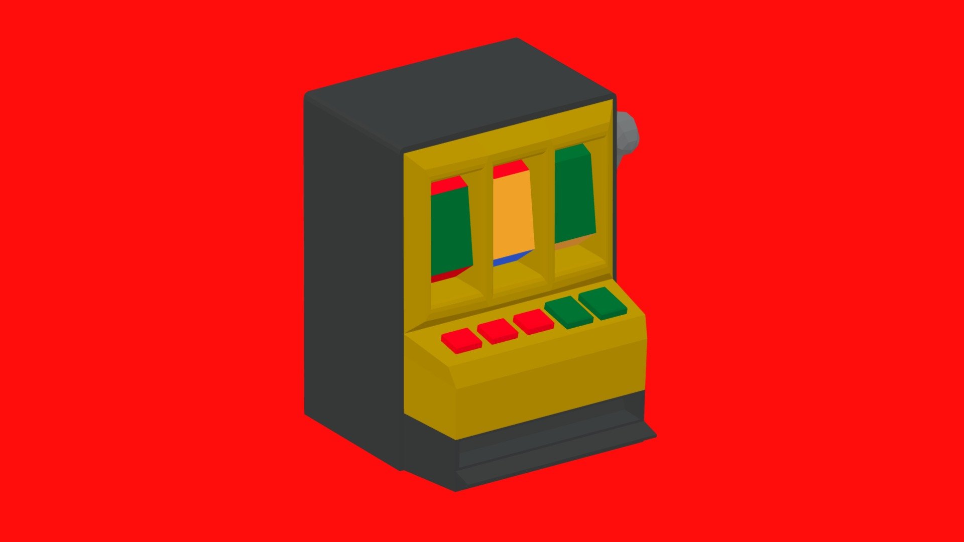 Slot Machine - 3D model by The Space Cake (@thespacecake) [bfd9cb2 ...