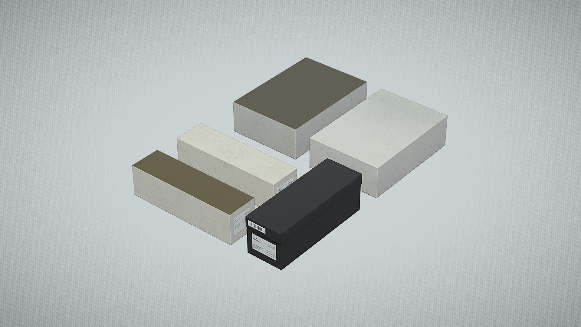 Boxes 01 - Buy Royalty Free 3D model by Outlier Spa (@outlier_spa ...