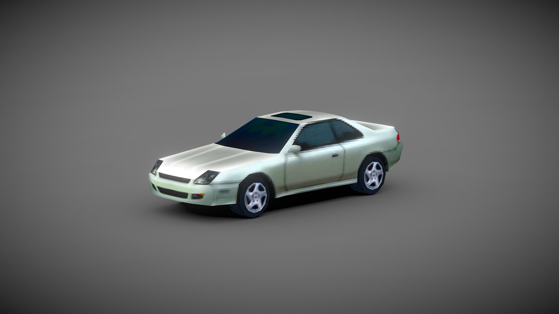 Honda prelude V (ps1 graphics) - 3D model by CyberGruzin [bfdb343 ...