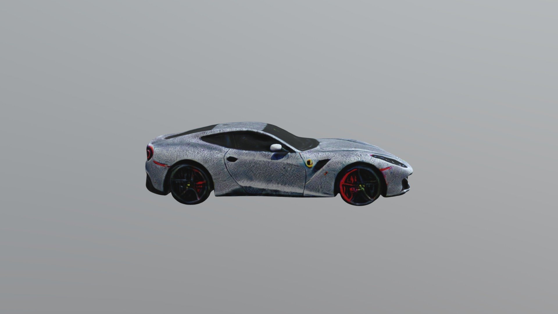 Ferrari F12 Berlinetta - Silver - Download Free 3D model by WA7KVI ...
