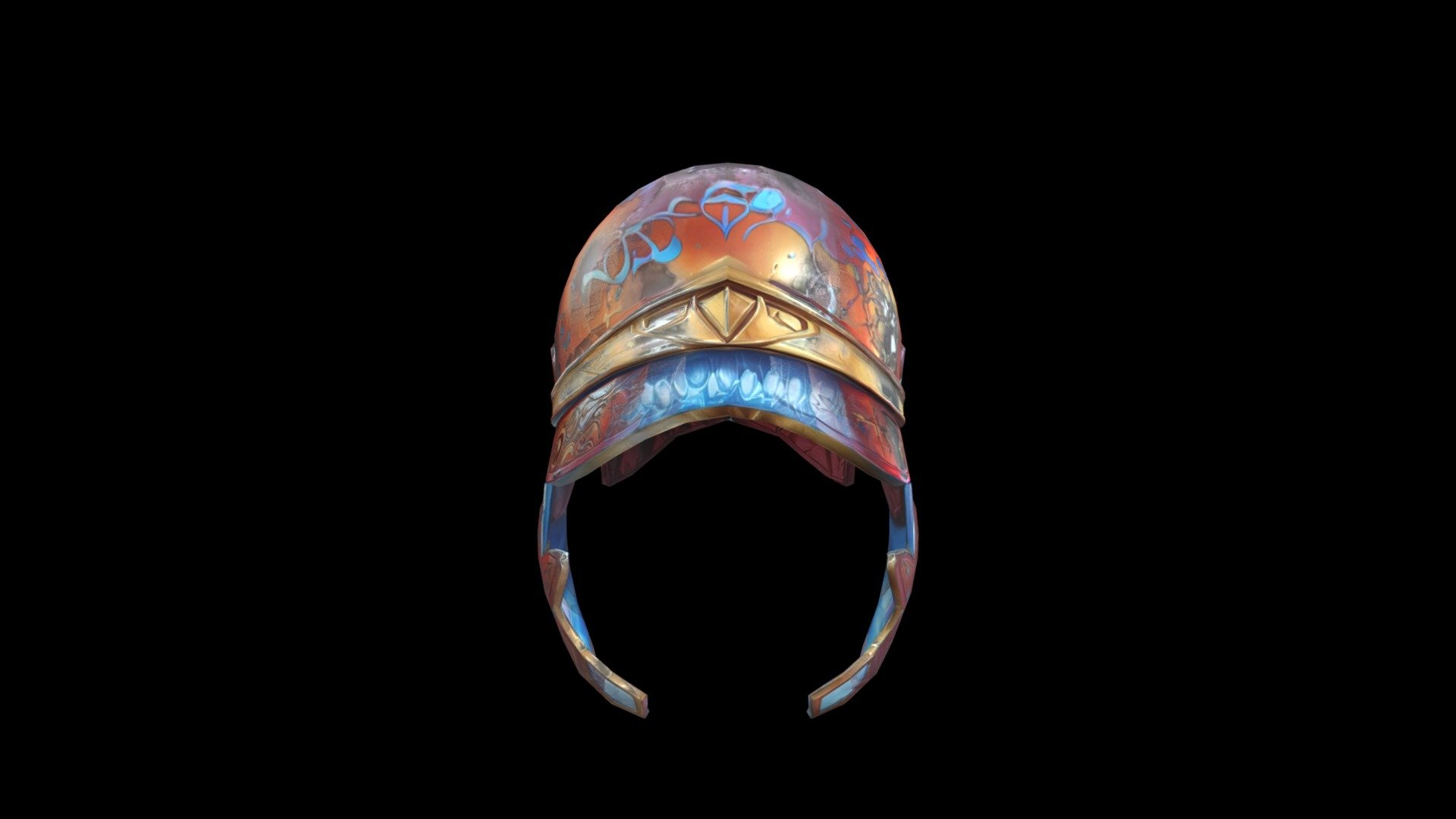 Meshy Helmet Fantasy Hallowed Helm - Download Free 3D model by klrxyz ...