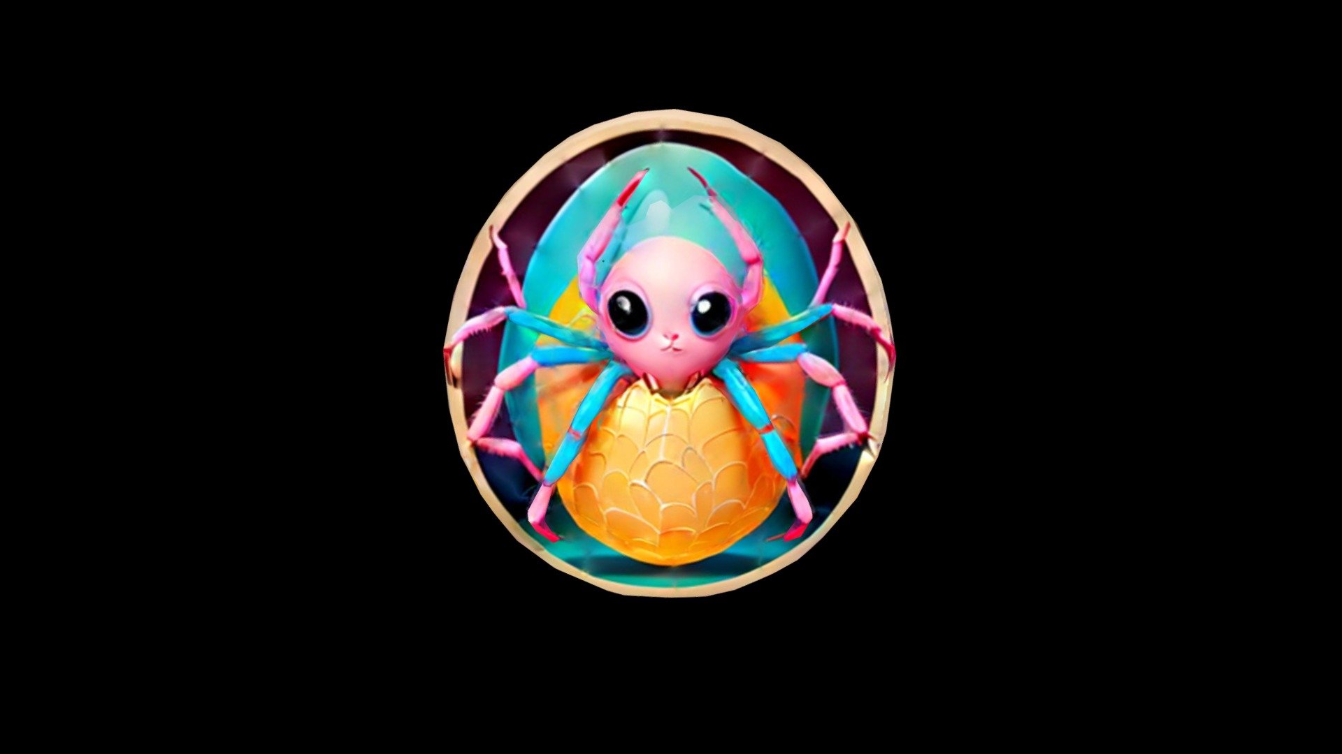 "Colorful Cephalopod A vividly colored cephalopo - Download Free 3D ...