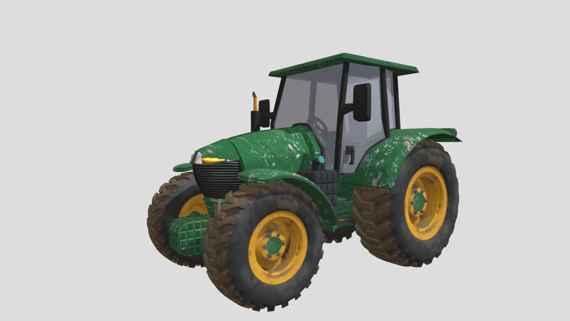Tractor 01 - Download Free 3D model by gogiart (@agt14032013) [bfe215d ...