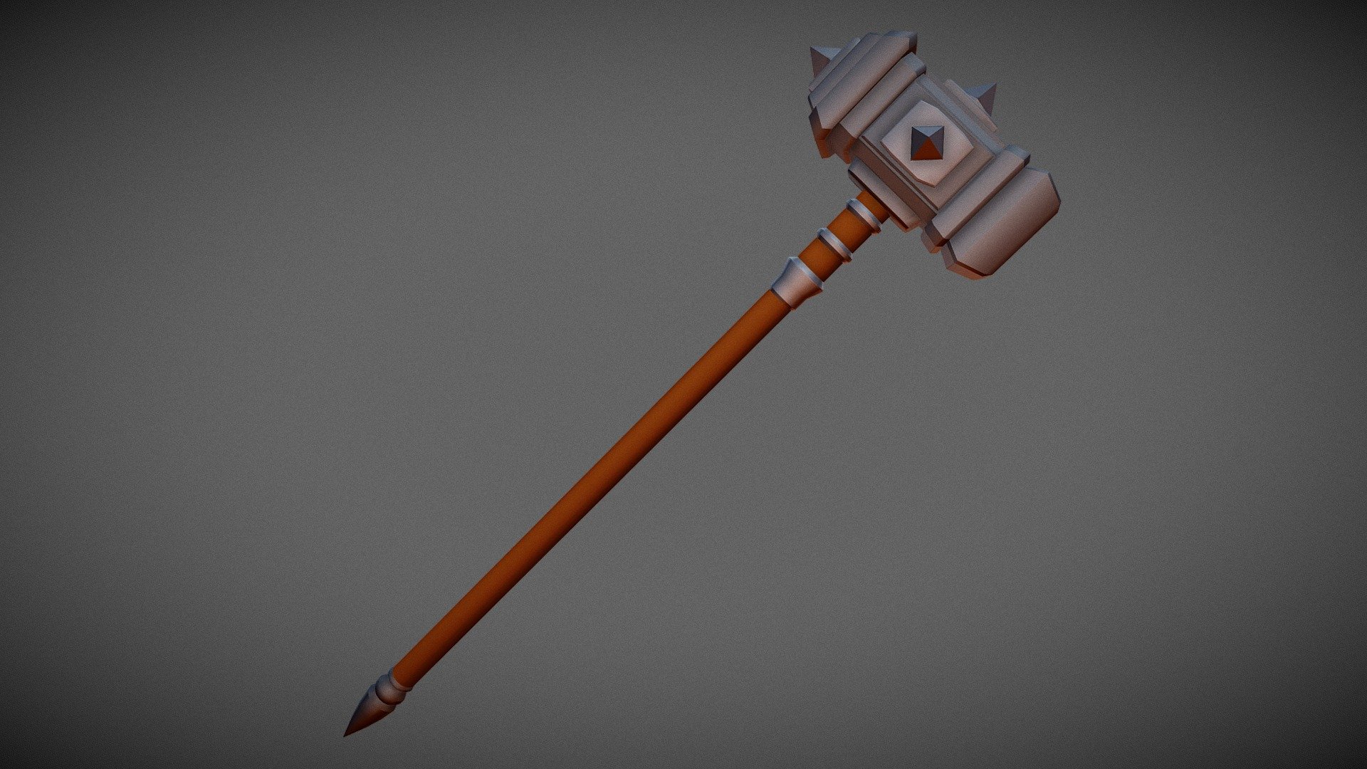 Two Handed Warhammer - Download Free 3D model by LBruene [bfe2fb5] - Sketchfab