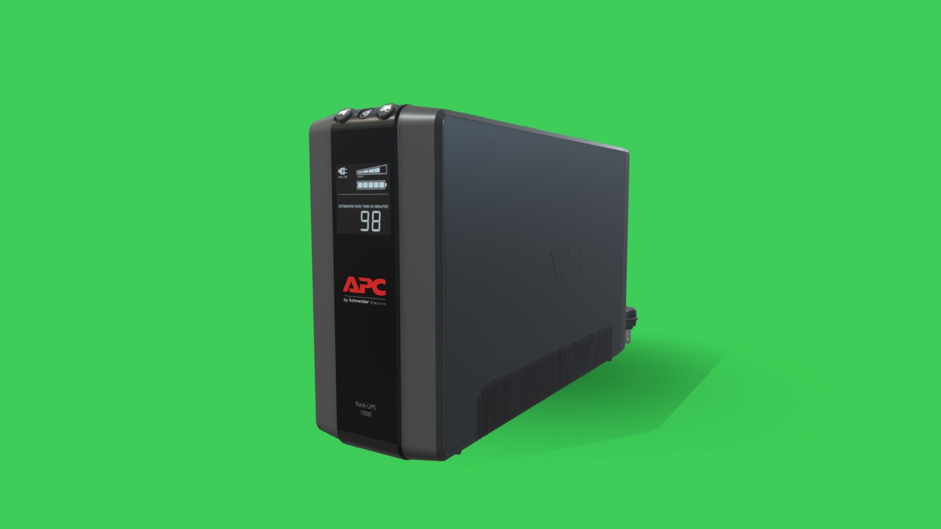 APC Back-UPS Pro 1000VA - 3D model by Schneider Electric [bfe3a87 ...