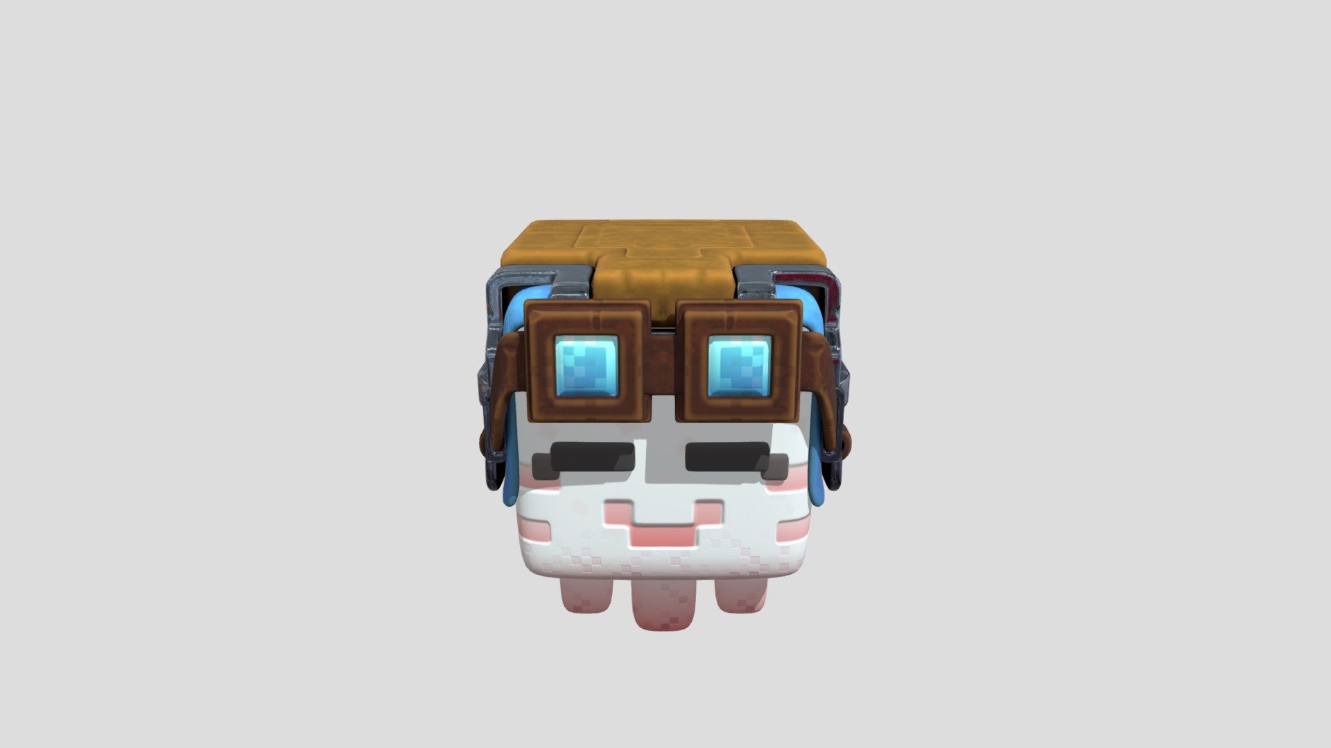 realistic Happy Ghast - Download Free 3D model by olivervangessel ...