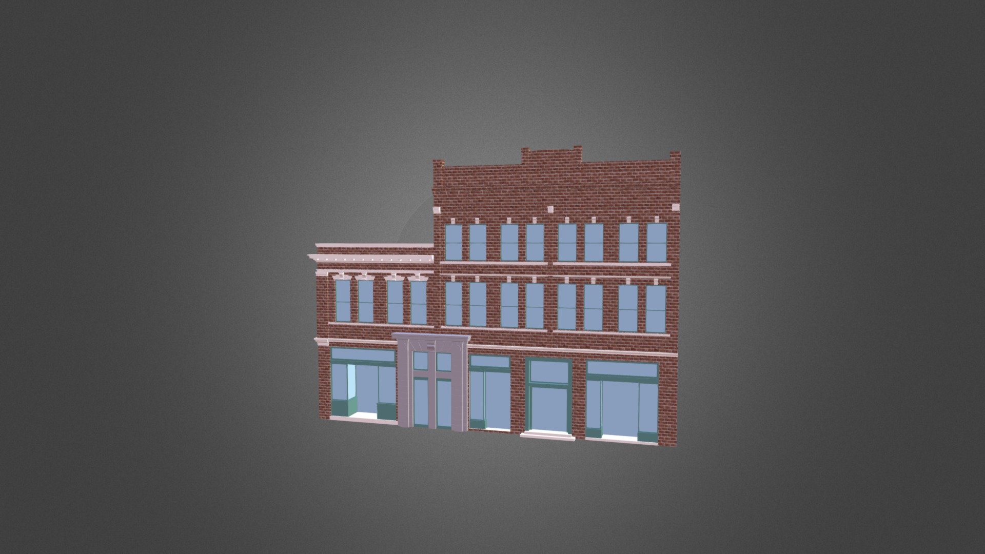Conservative Life Building - 3D model by archlib [bfe3d28] - Sketchfab