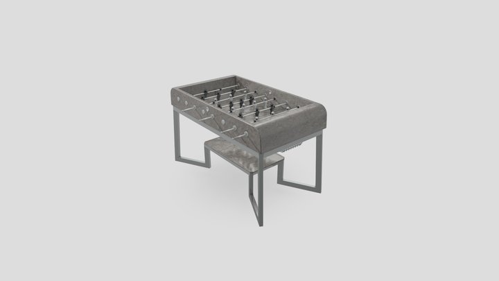 Foosball 3D models - Sketchfab