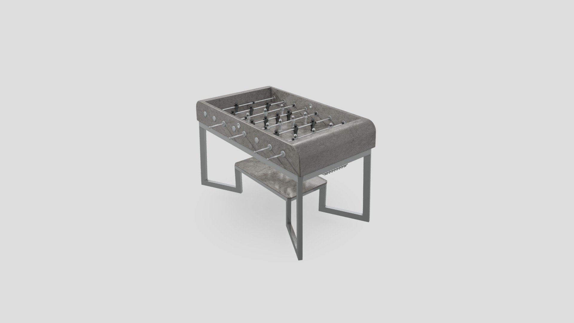 Marble Foosball - Download Free 3D model by Alimoğlu - Marble & Granite ...