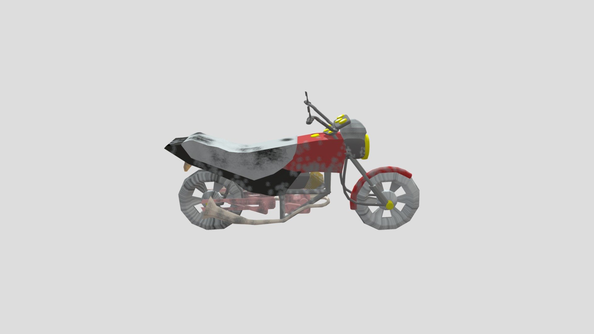 MOTO MID POLY - 3D model by fabrizio1808 [bfe43bb] - Sketchfab