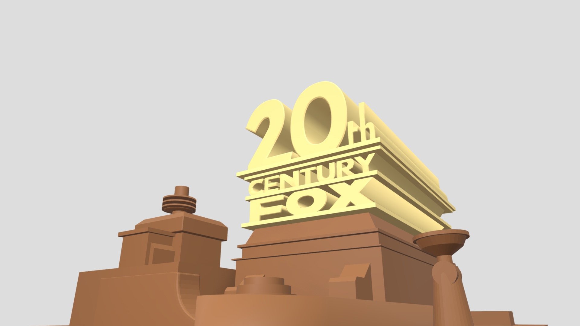 20th Century Fox logo by Ivy Jewell remake - Download Free 3D model by marianbirthday58 [bfe4bfa ...
