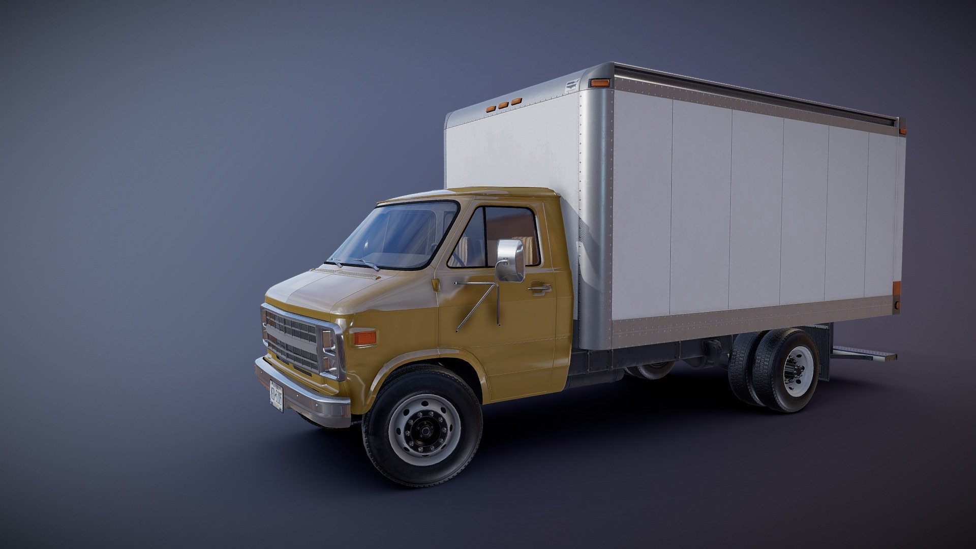 80s box van - Buy Royalty Free 3D model by Veaceslav Condraciuc (@FLED ...