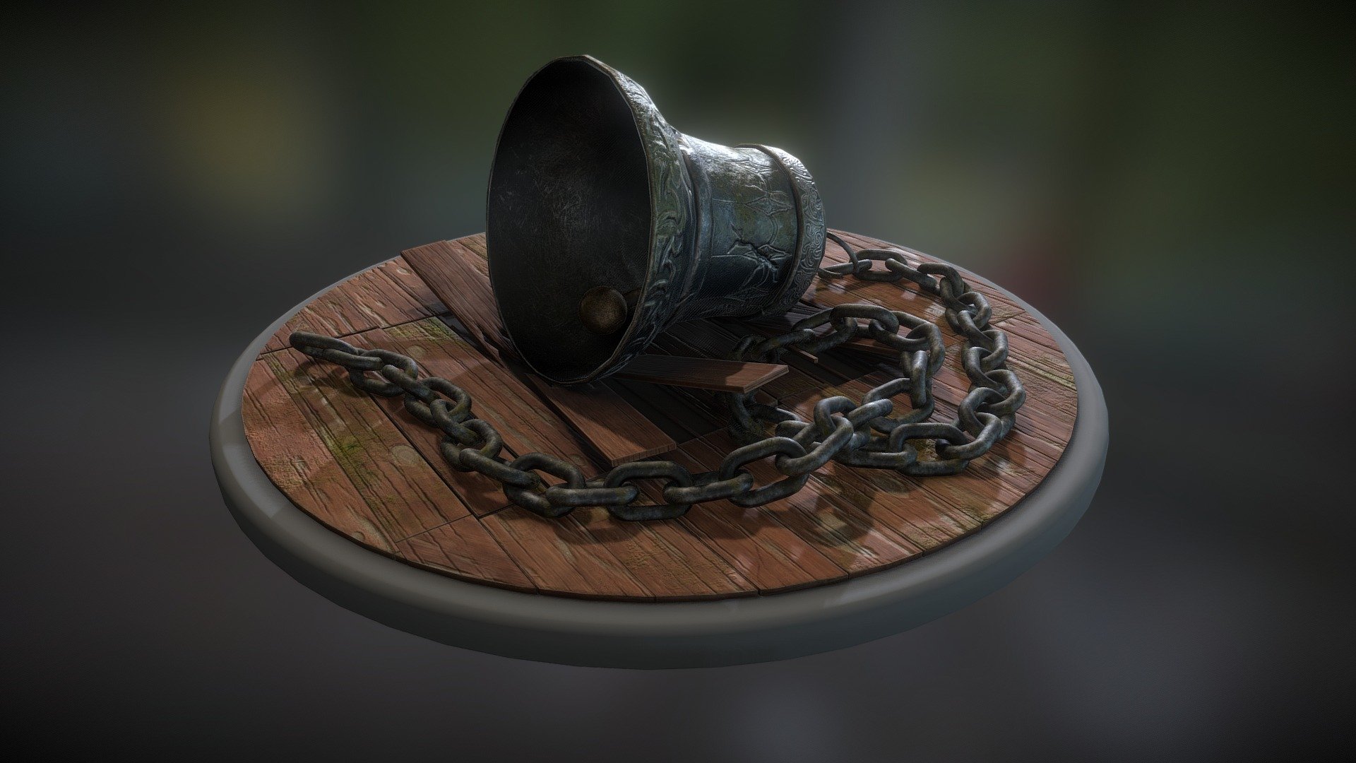 Fallen Bell - 3D model by Izen (@itsIzen) [bfe5881] - Sketchfab