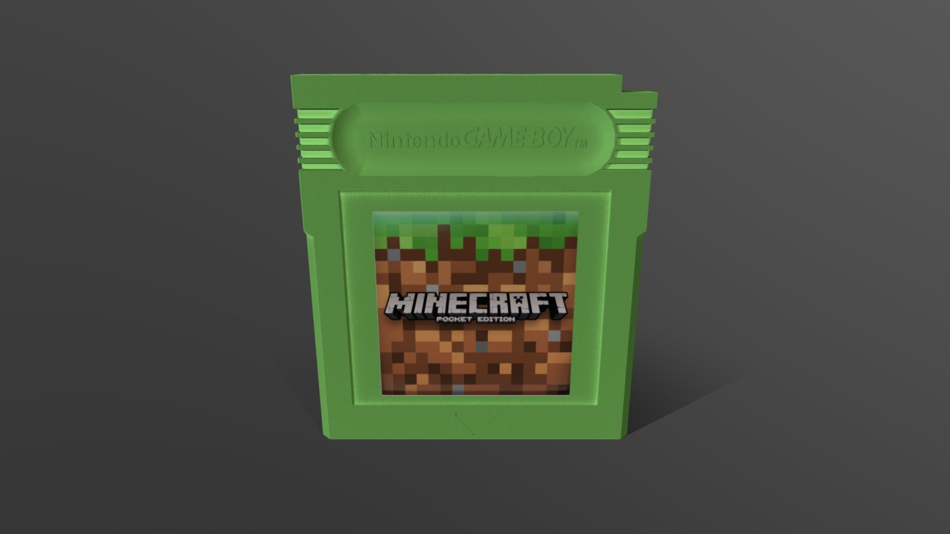 Gameboy Cartridge - 3D model by Anirudh Kodial (@infamousbrownguy ...
