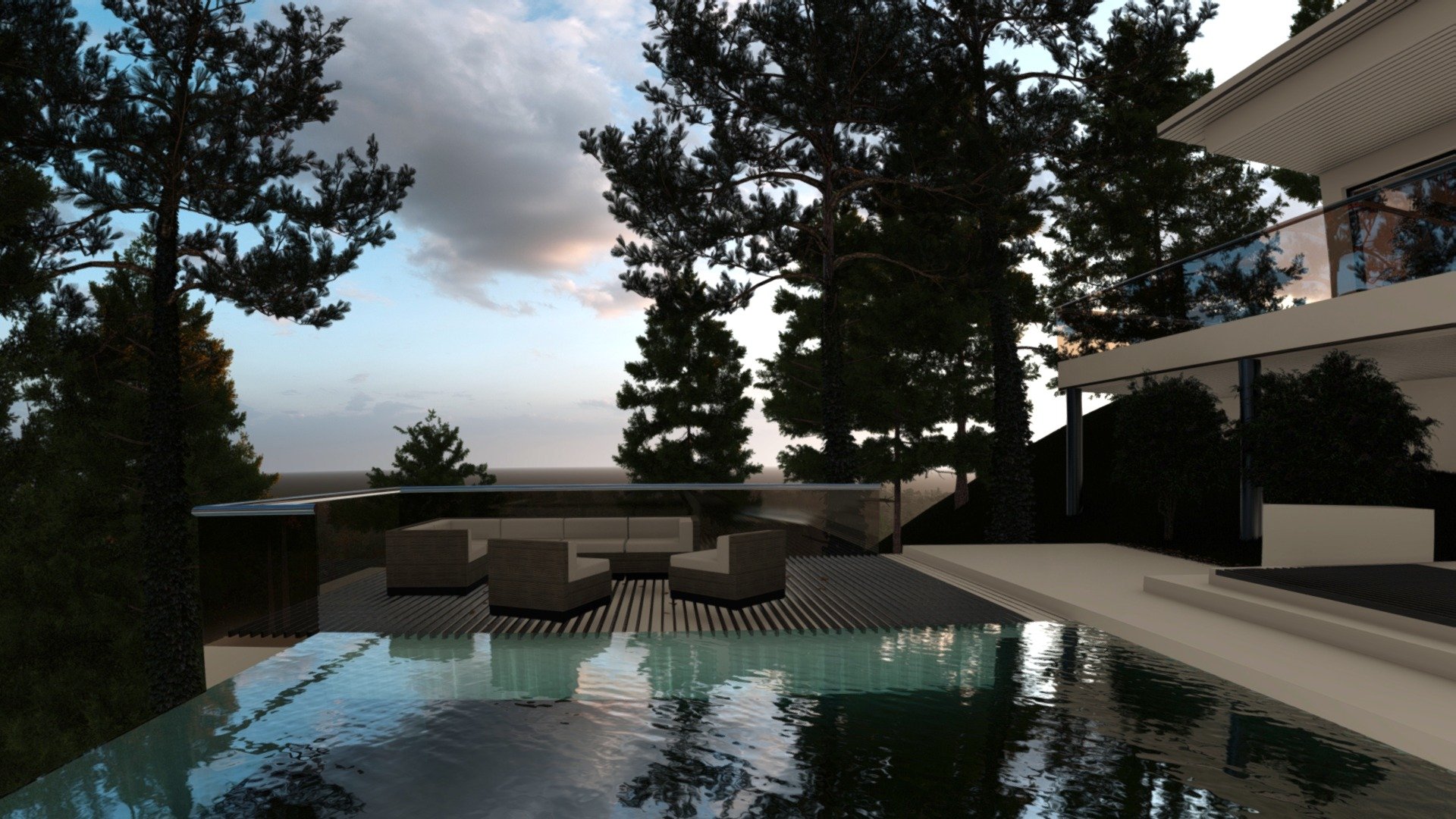 HDRI - SKY BOX 8K - VILLA IN THE MORNING - Buy Royalty Free 3D model by ...