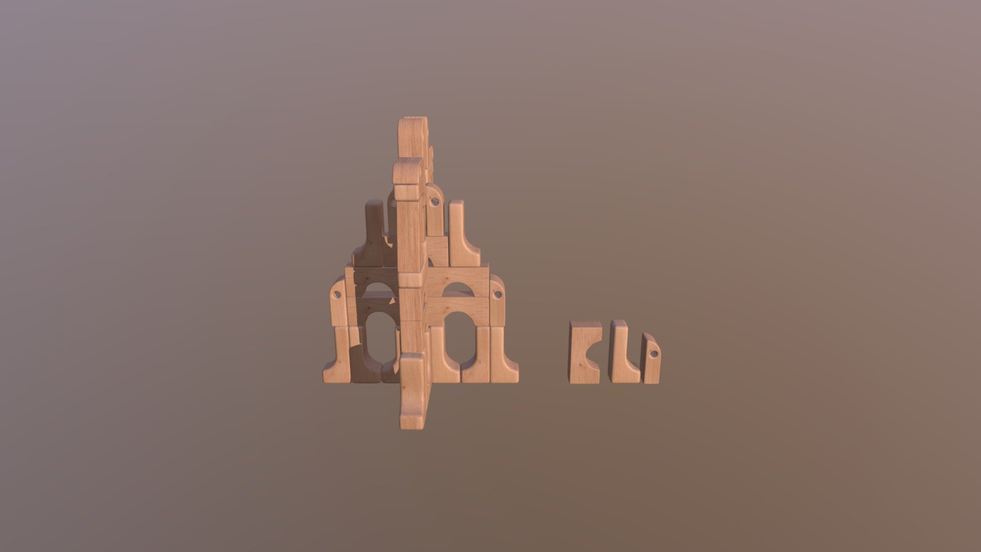 Unit Block Tower - 3D model by osbornecorbin22 [bfe9da8] - Sketchfab
