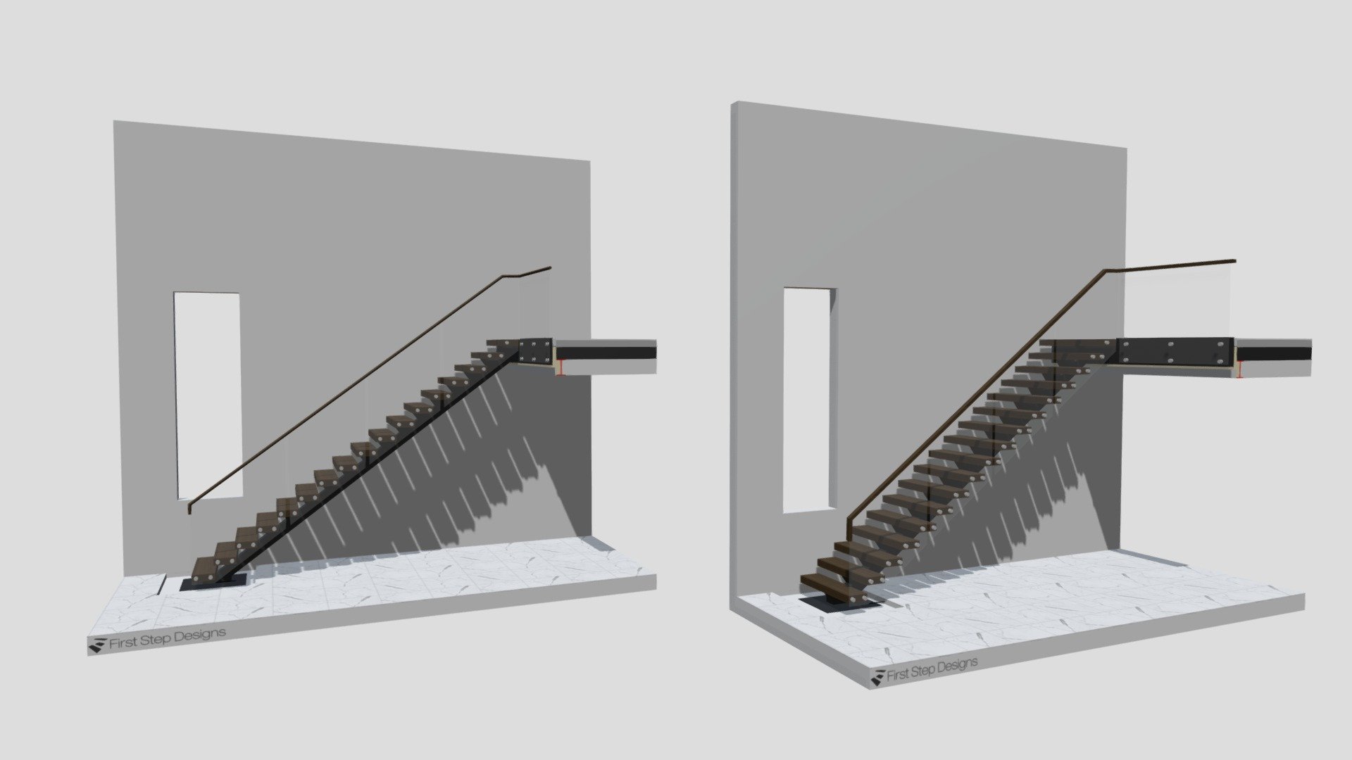 Brooks and Pointon New Staircase Options - Download Free 3D model by ...