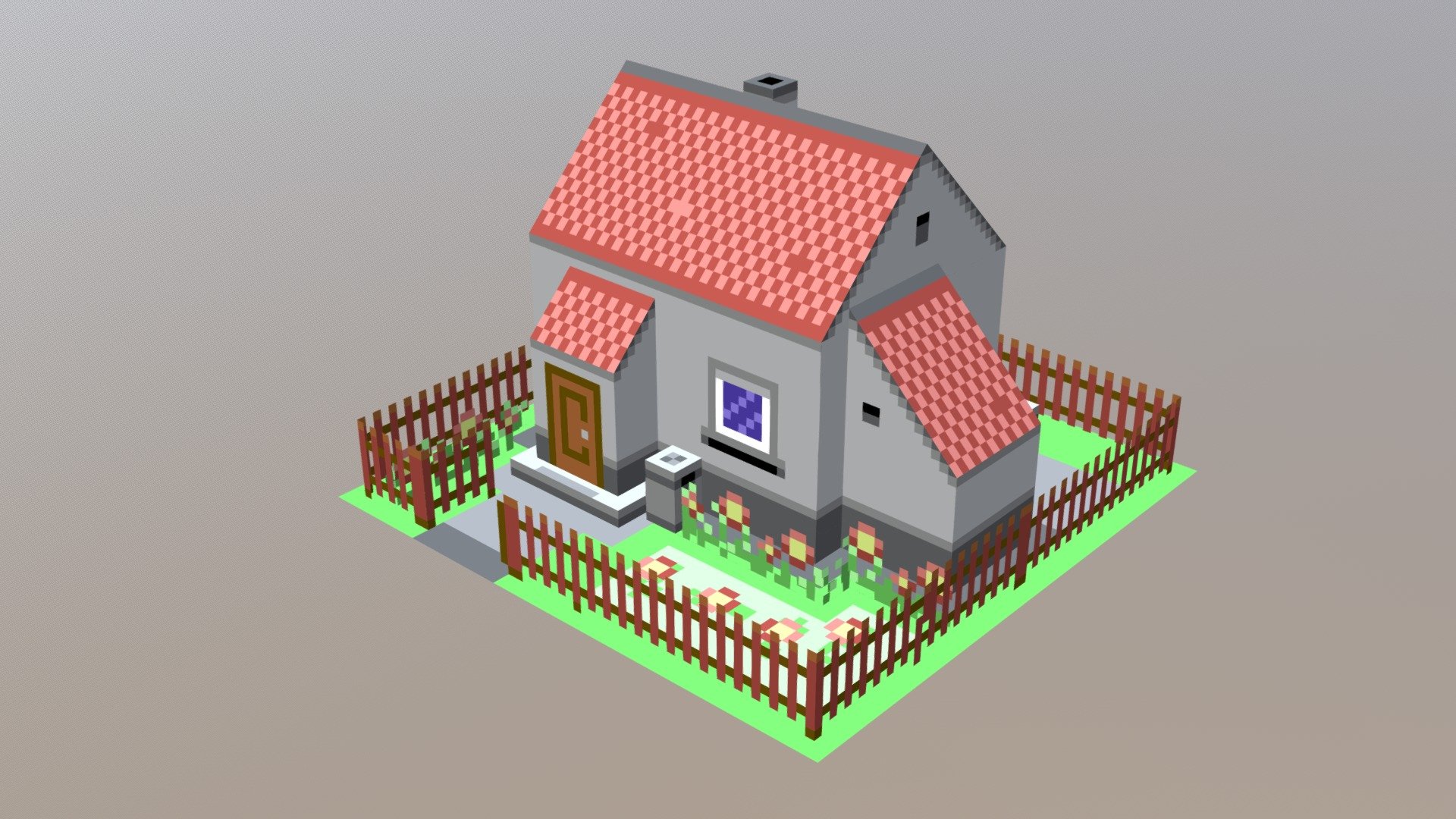LP House Nr.1 - Download Free 3D model by AdrianXY [bfeb58f] - Sketchfab
