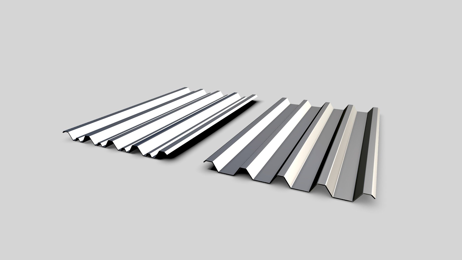 IBR Steel Roofing Sheets - 3D model by Engineering Edge (Singapore) Pte ...